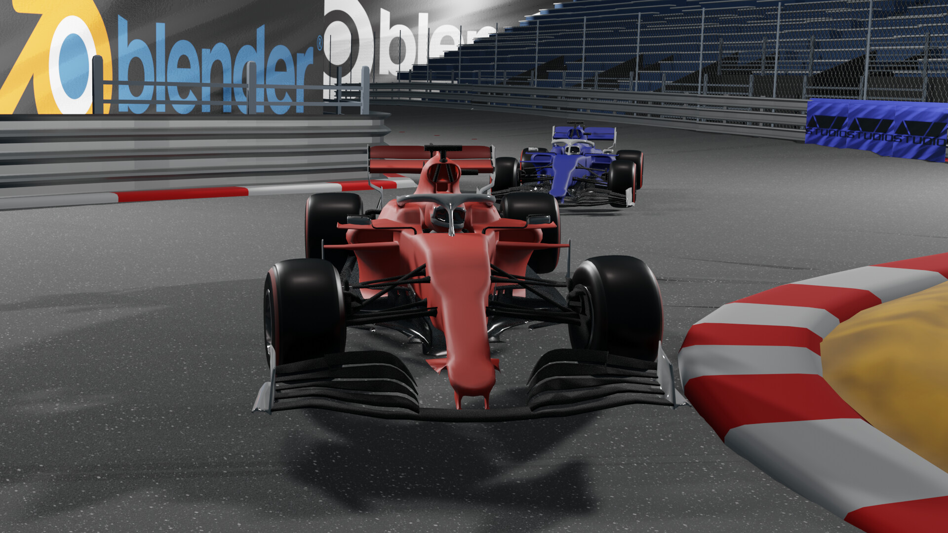 ArtStation - F1 Cars on the Track
