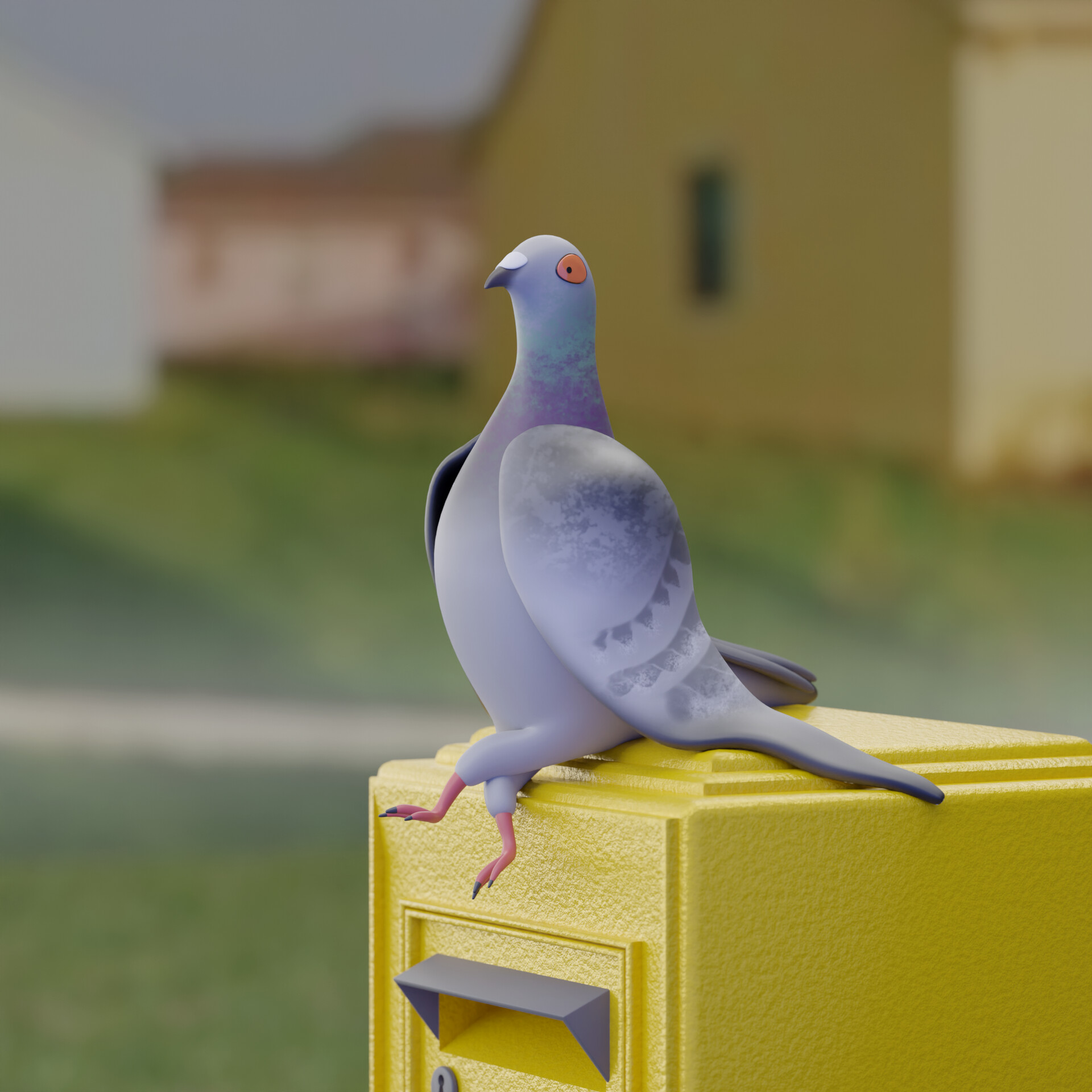 ArtStation - Distinguished pigeon