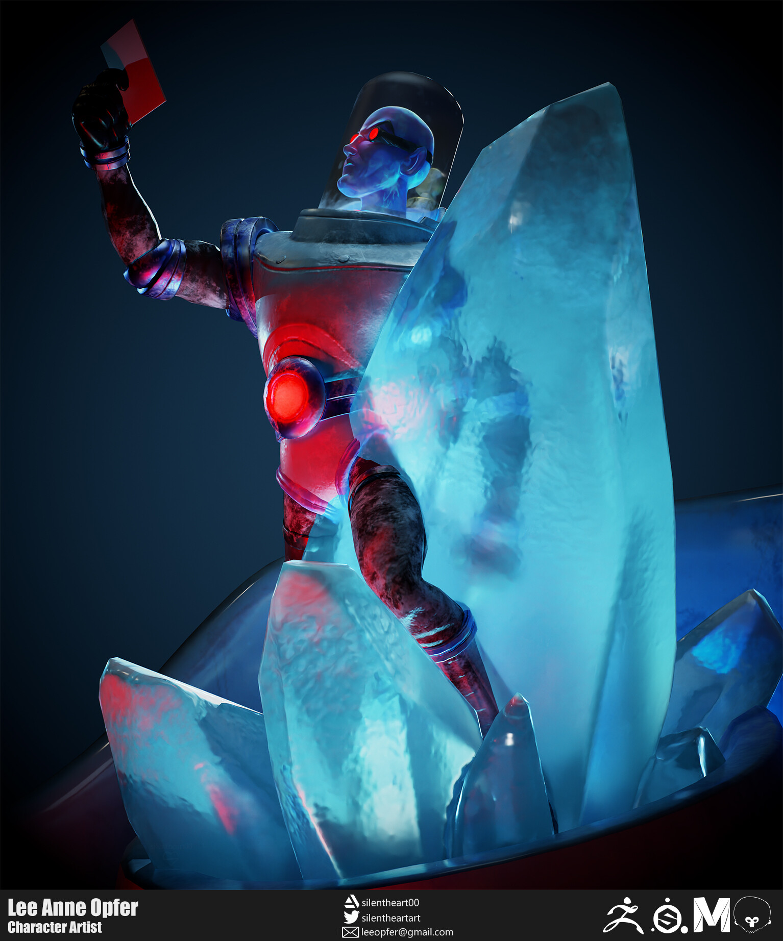 ArtStation - Mr. Freeze Model