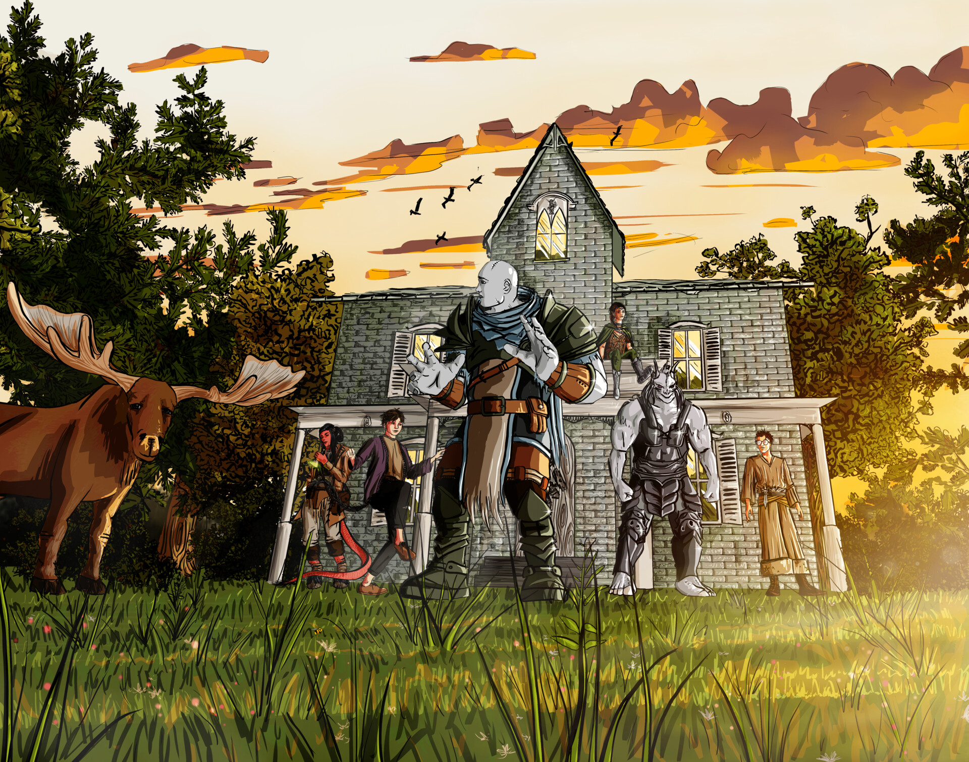 ArtStation - DnD Commission