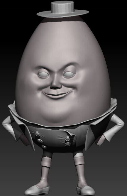 ArtStation - Humpty Dumpty Egg