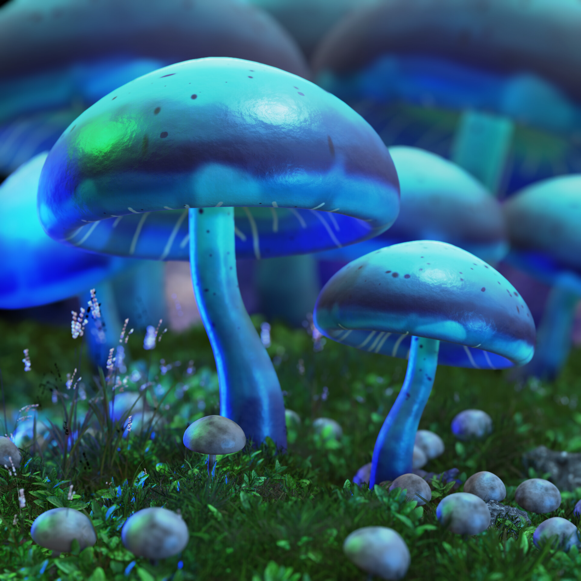 ArtStation - Magic mushrooms 1