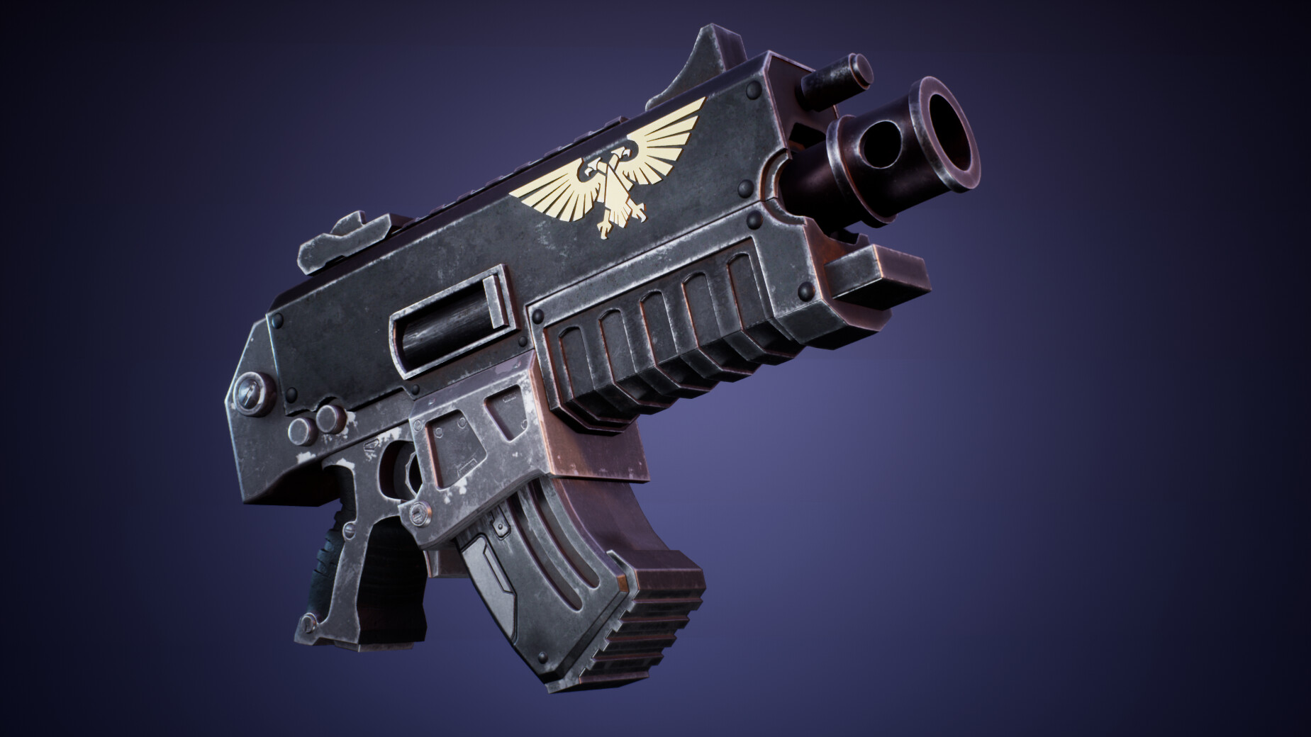 ArtStation - Warhammer Bolter