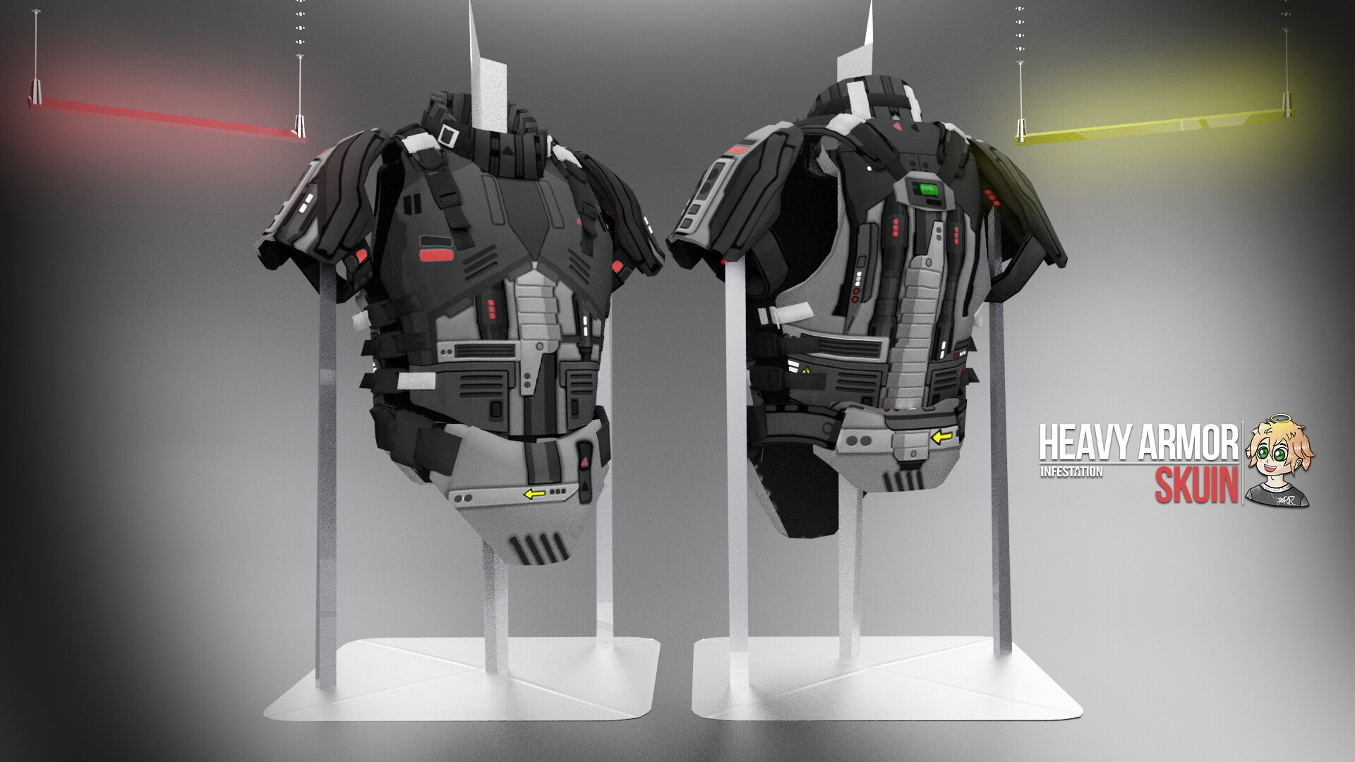 ArtStation - Heavy Armor SKUIN