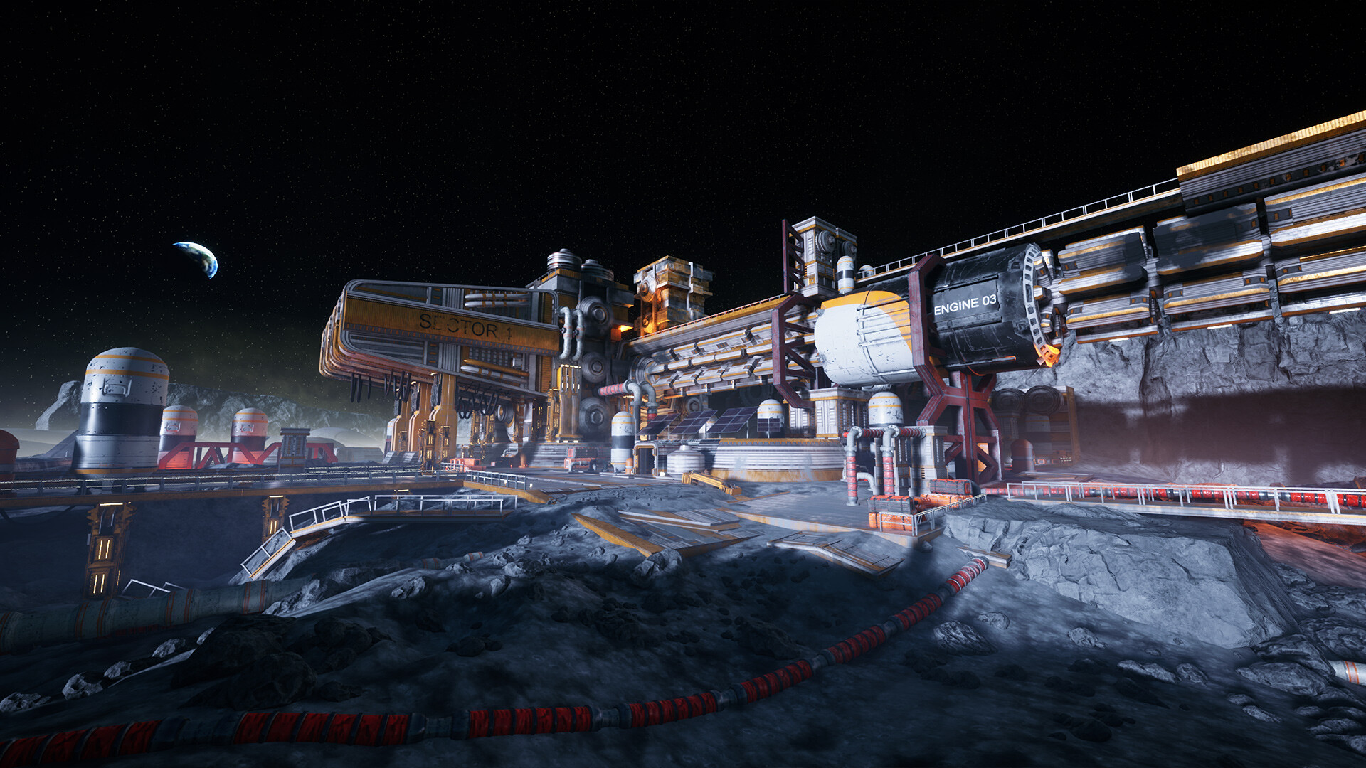 ArtStation - Lunar base