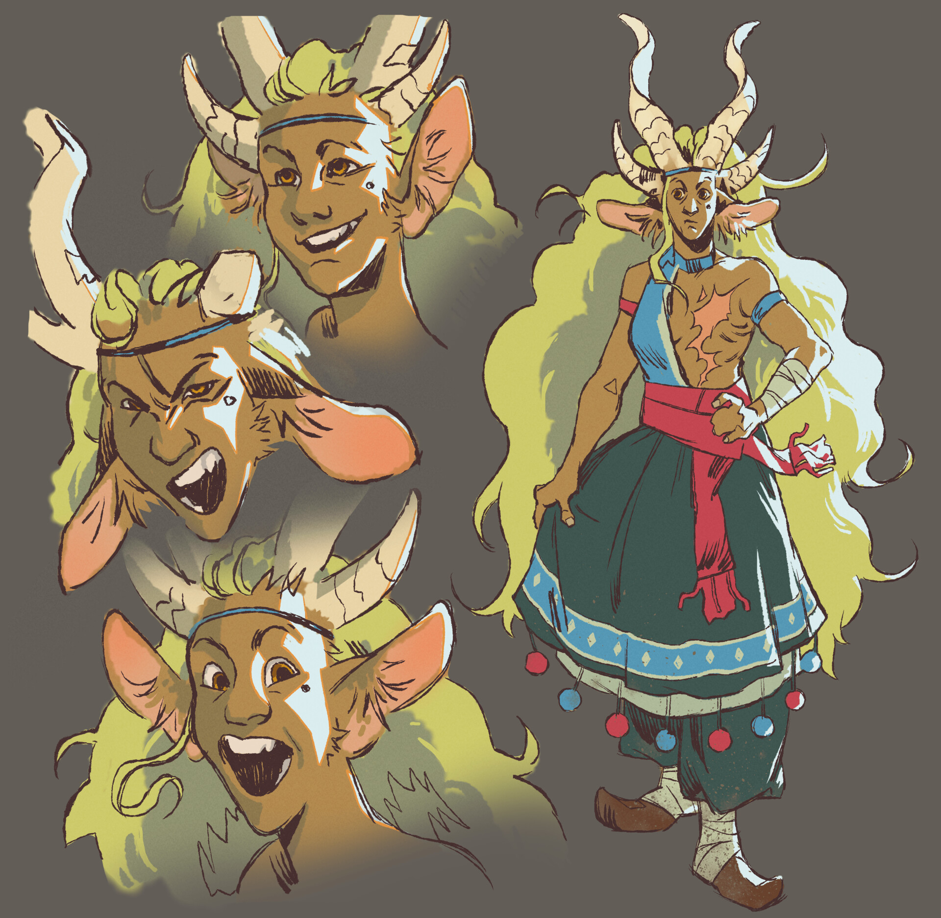 ArtStation - Goat redesign