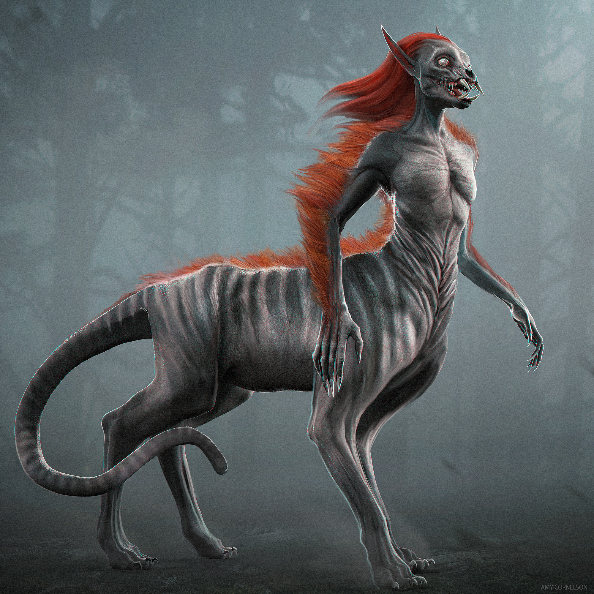 "Demon Centaur" by Amy Cornelson : r/ImaginaryDemons