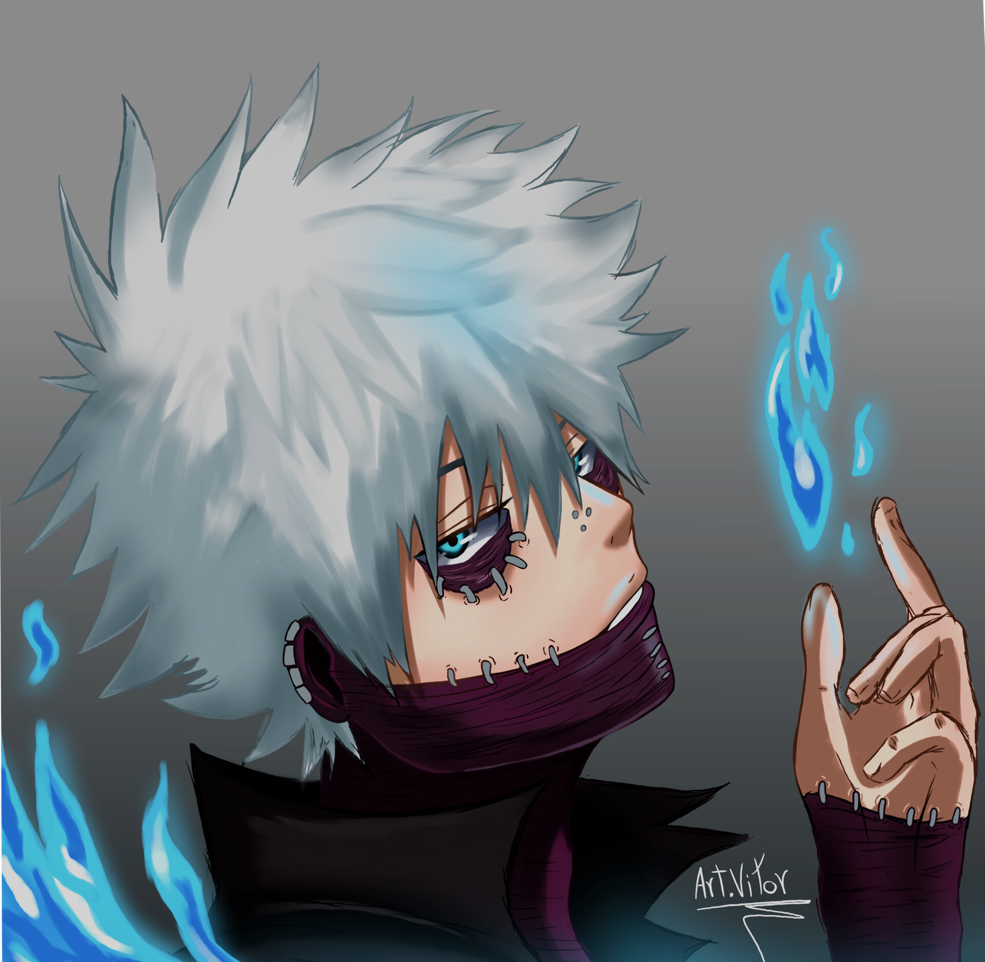 ArtStation - Dabi-BHA