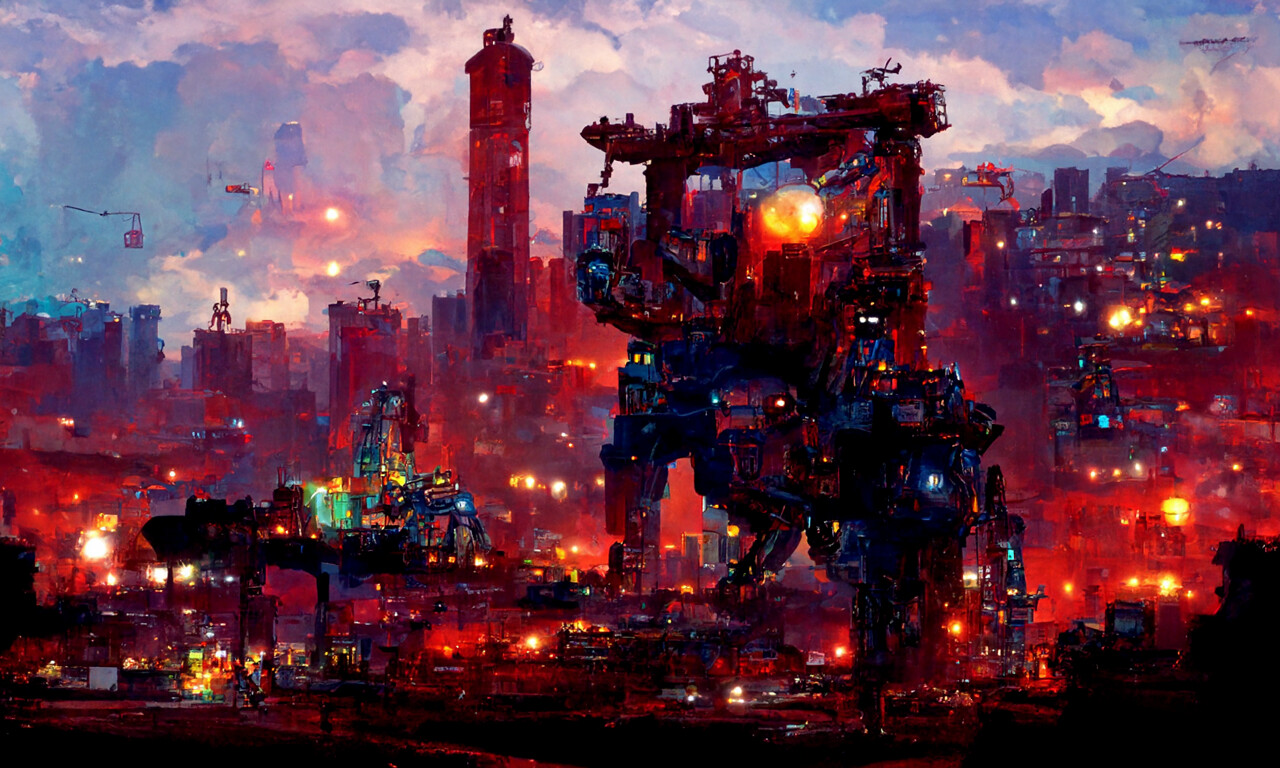 ArtStation - Colossal machines