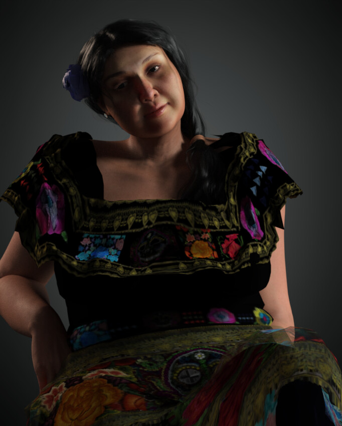 ArtStation - mexican chula