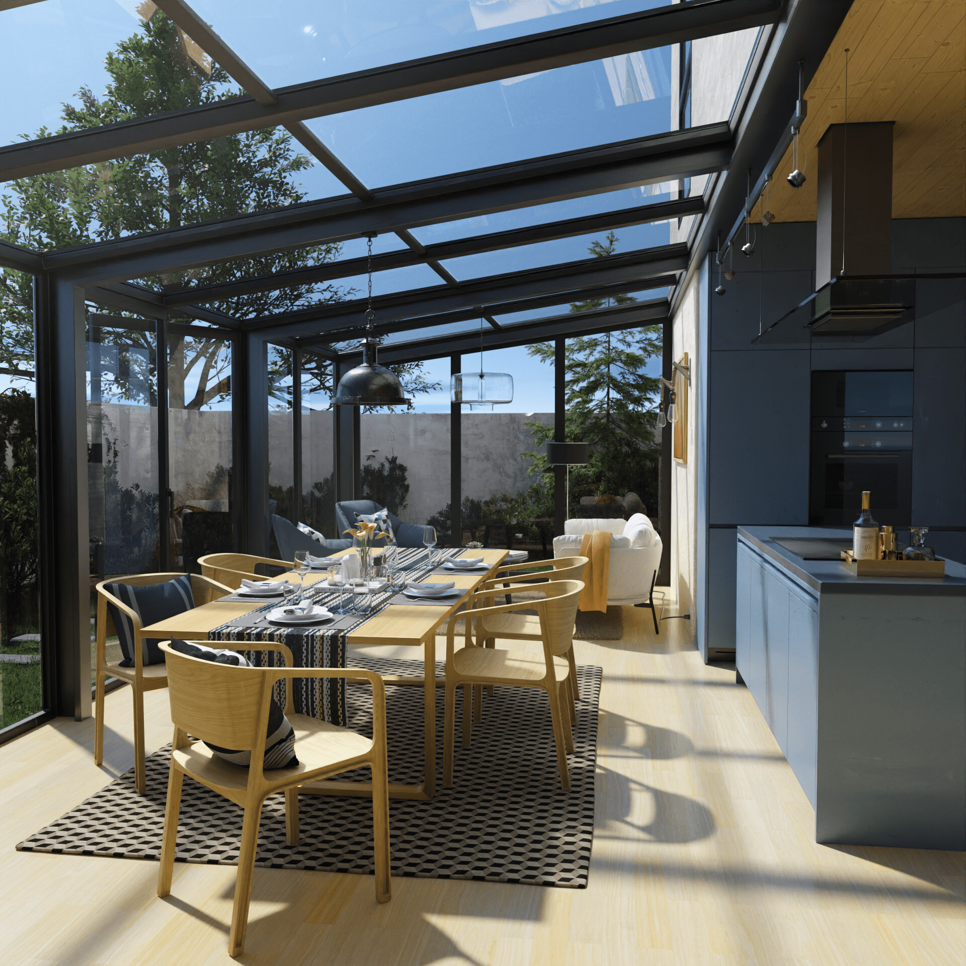 ArtStation - Sunroom Dining Room