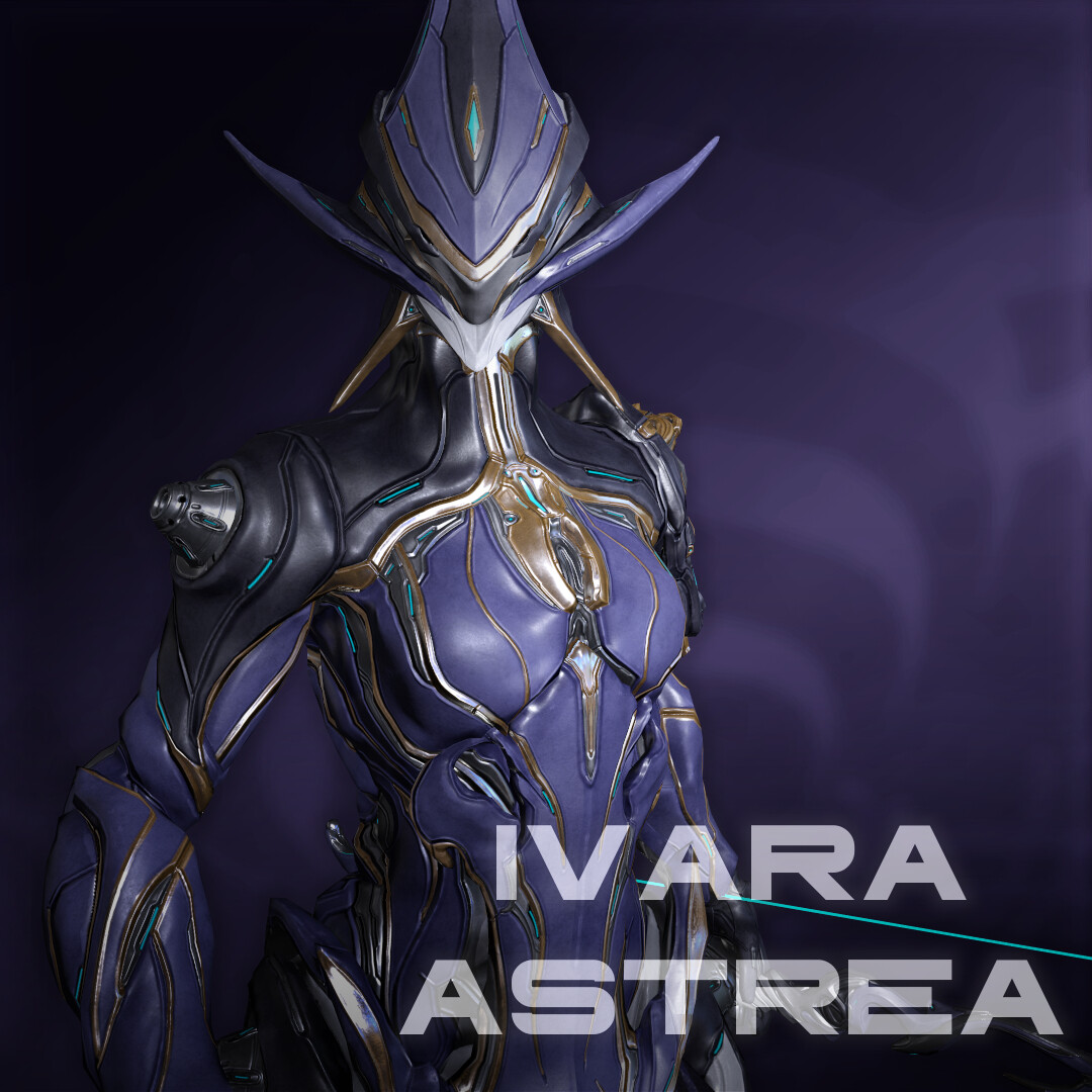 ArtStation - Ivara Astrea - Warframe Skin