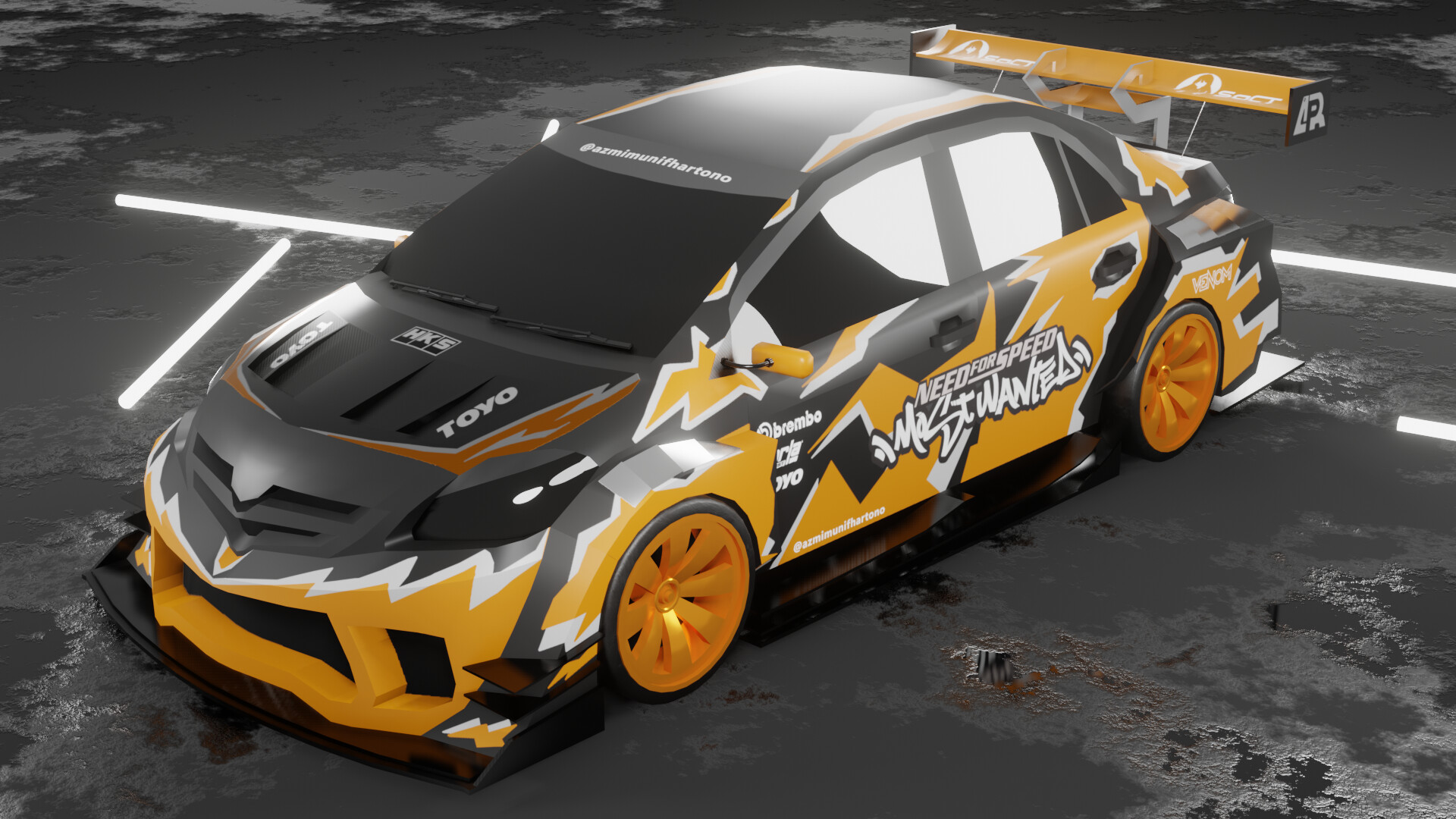 ArtStation - Toyota Vios 2007