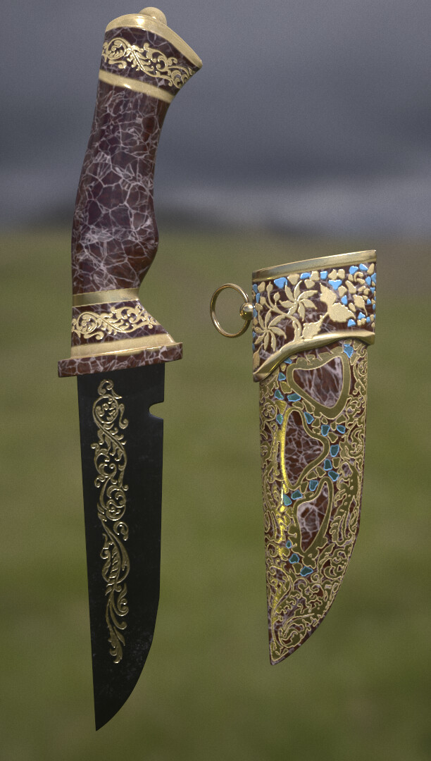 ArtStation - Turkic Dagger