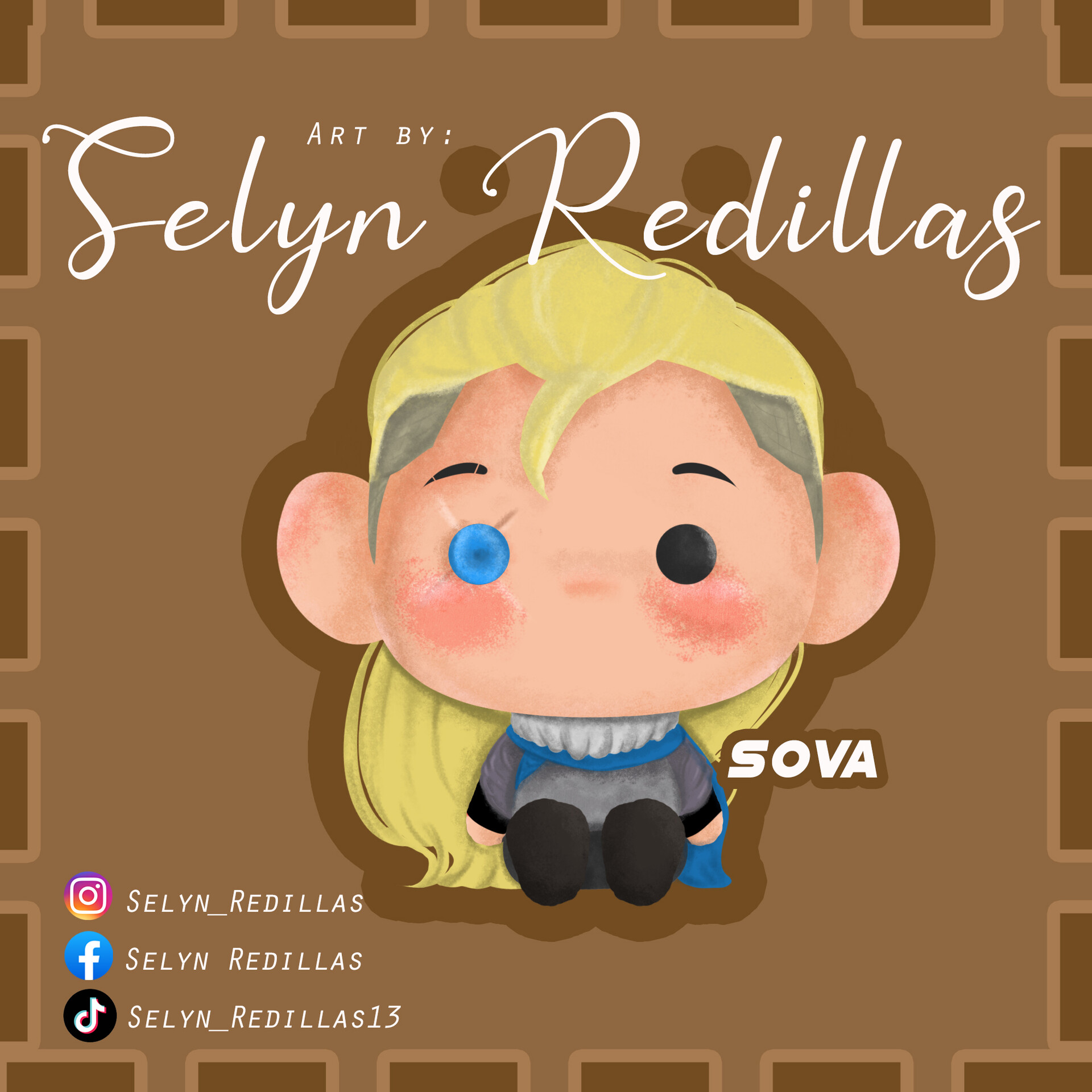 ArtStation - SOVA Digital Art Using Adobe Photoshop By Selyn Redillas