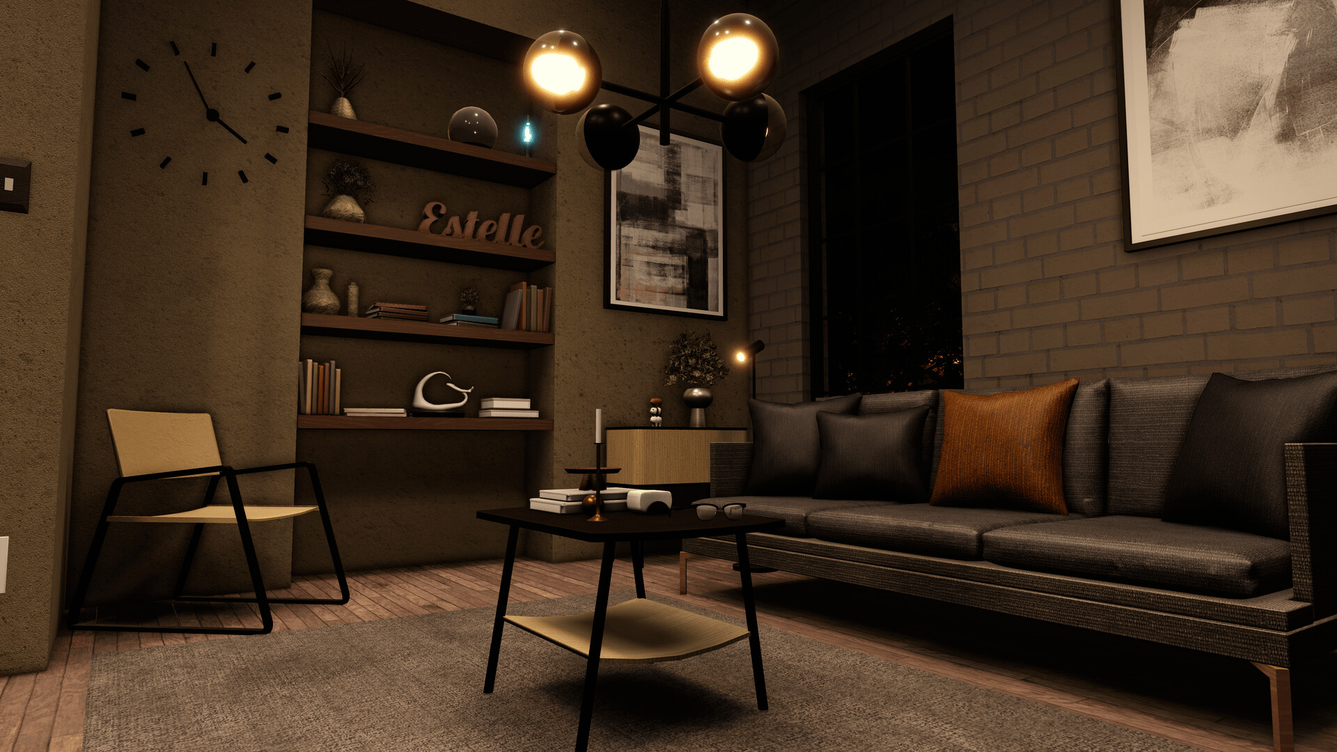 ArtStation - Warm Lounge