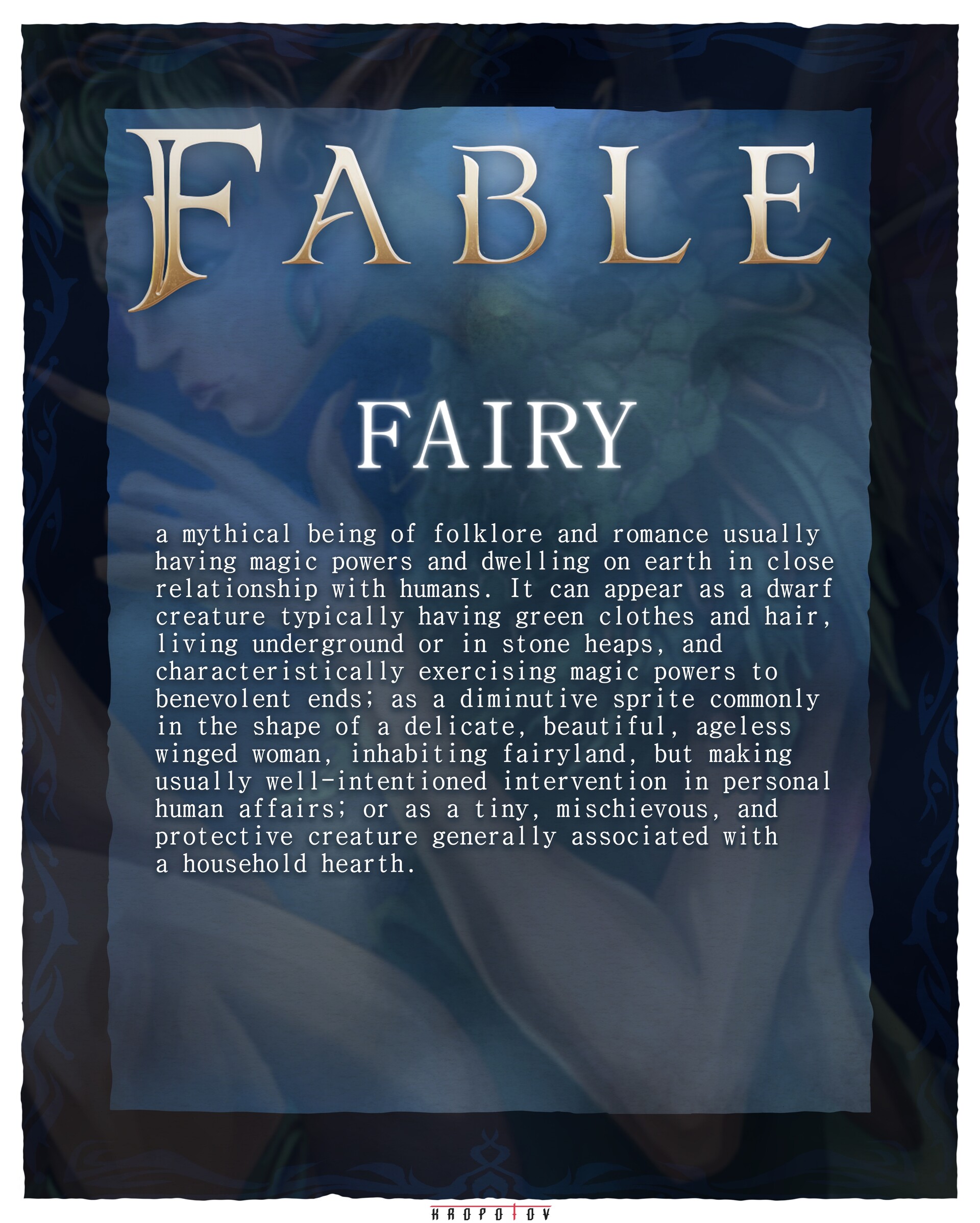 Roman Kropotov - Fable - Fairy (Playground Games)