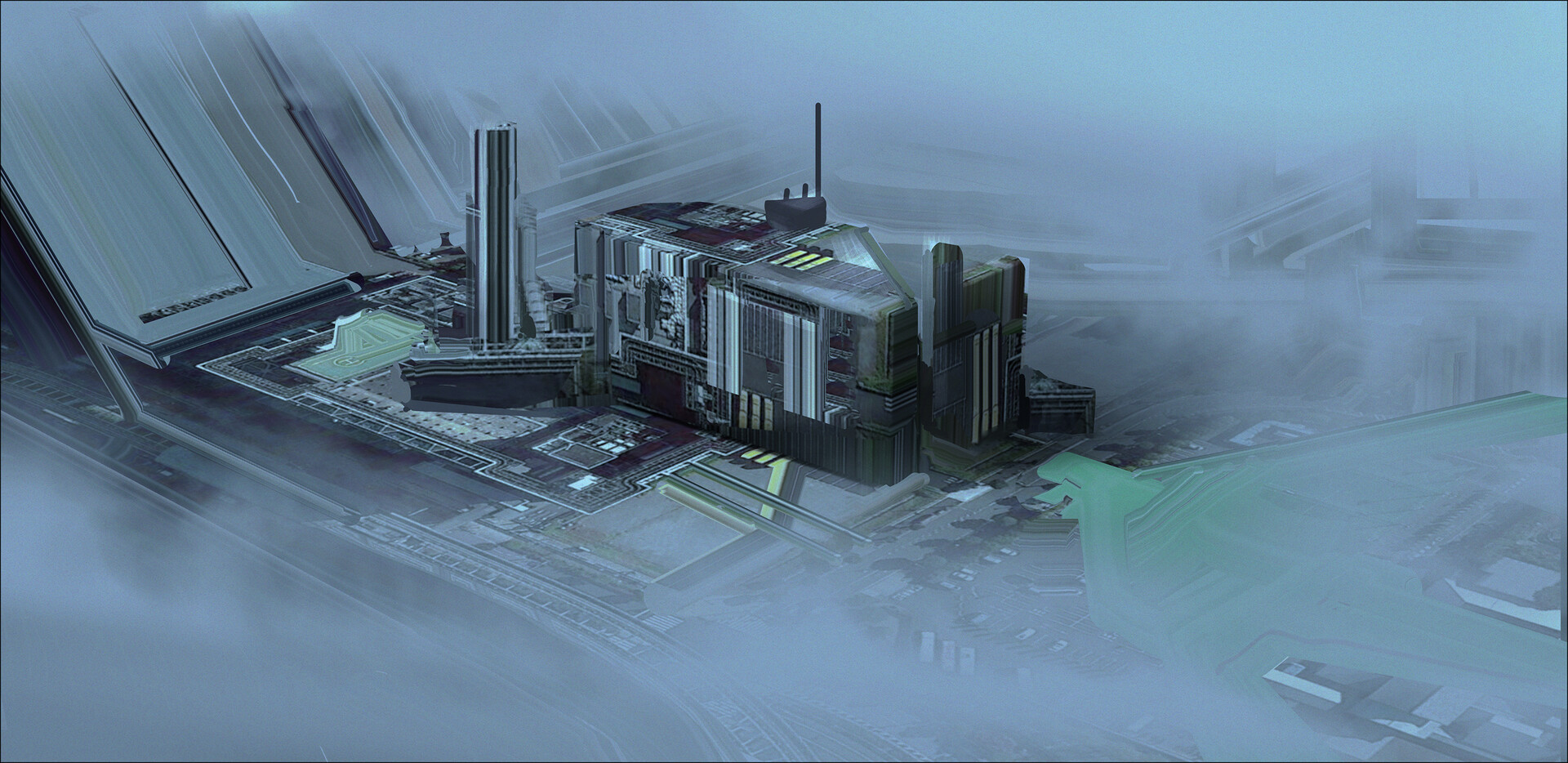 ArtStation - Sci-fi Environment sketches