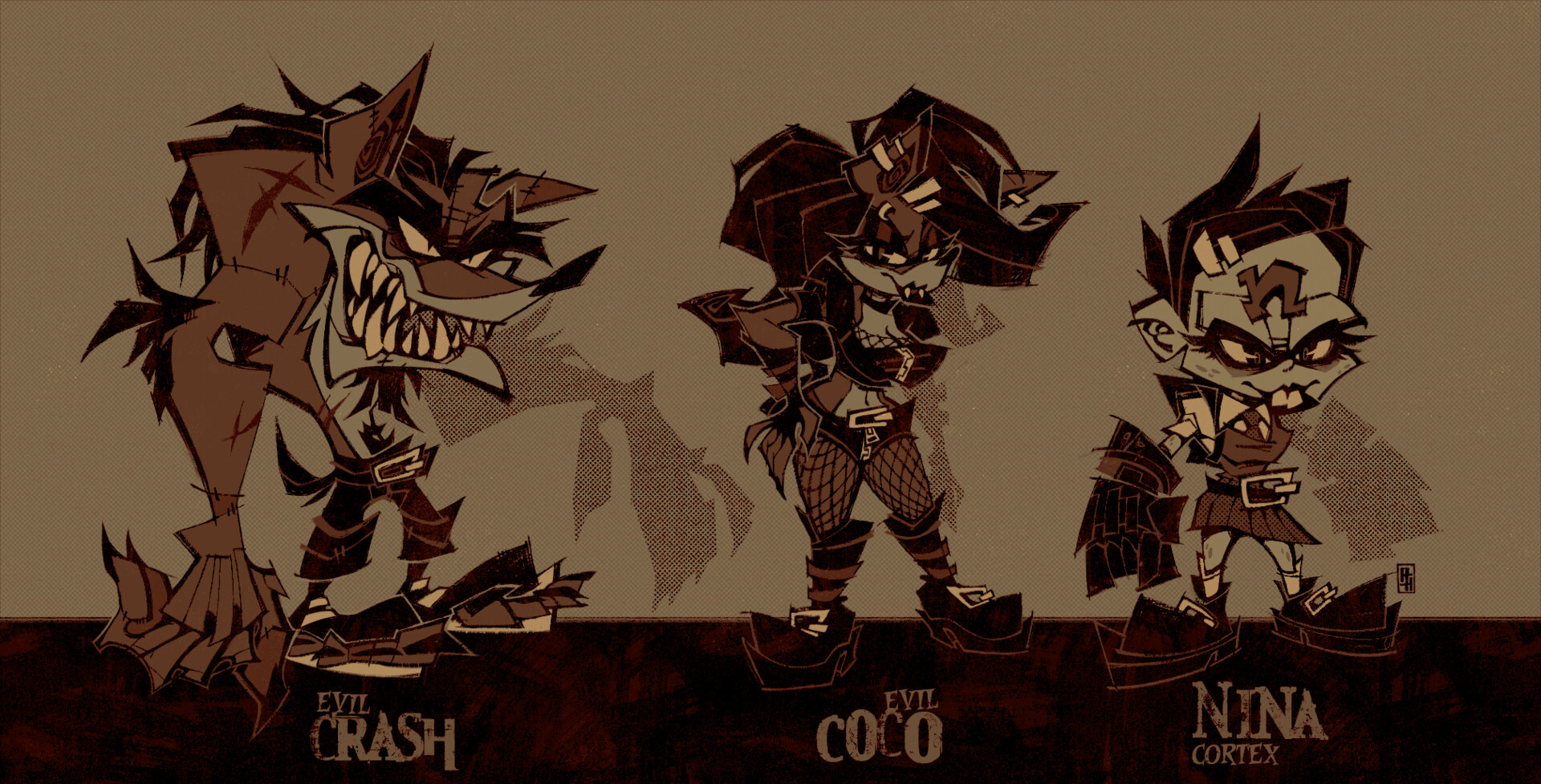 Crash Bandicoot Evil Coco