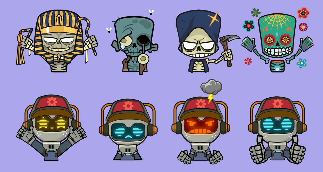 Jean-Baptiste Legros - Rogue Racers - Emotes