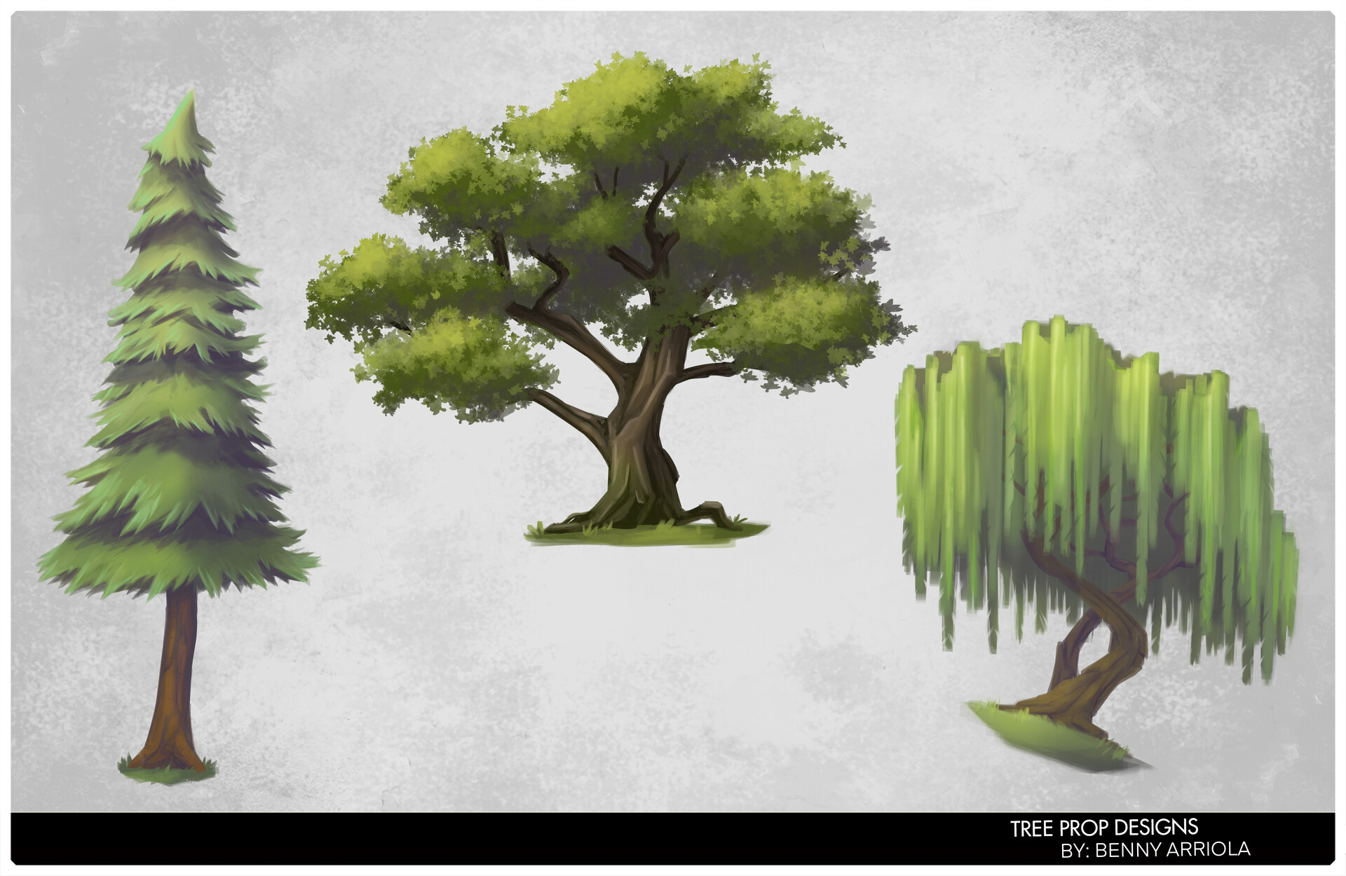 ArtStation - Tree Props