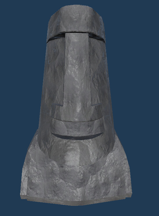 ArtStation - Moai Statue