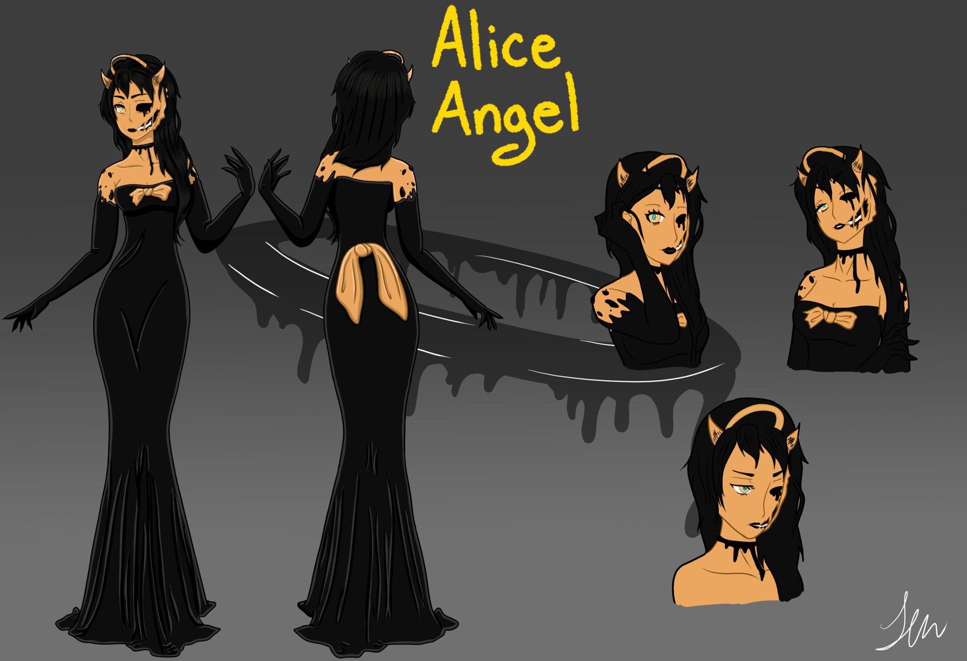 Lena Brodskiy - Susie Campbell/Alice Angel Reference Sheet