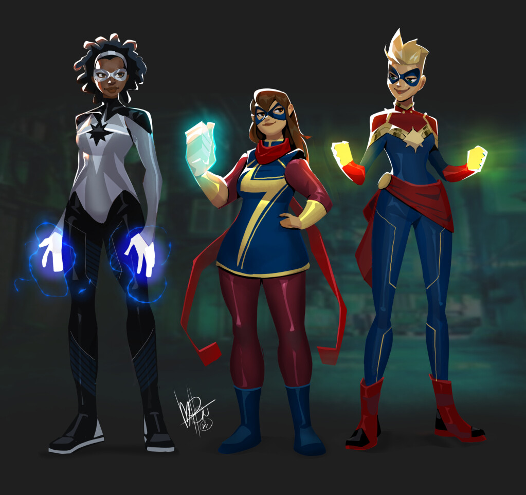 ArtStation - The Marvels