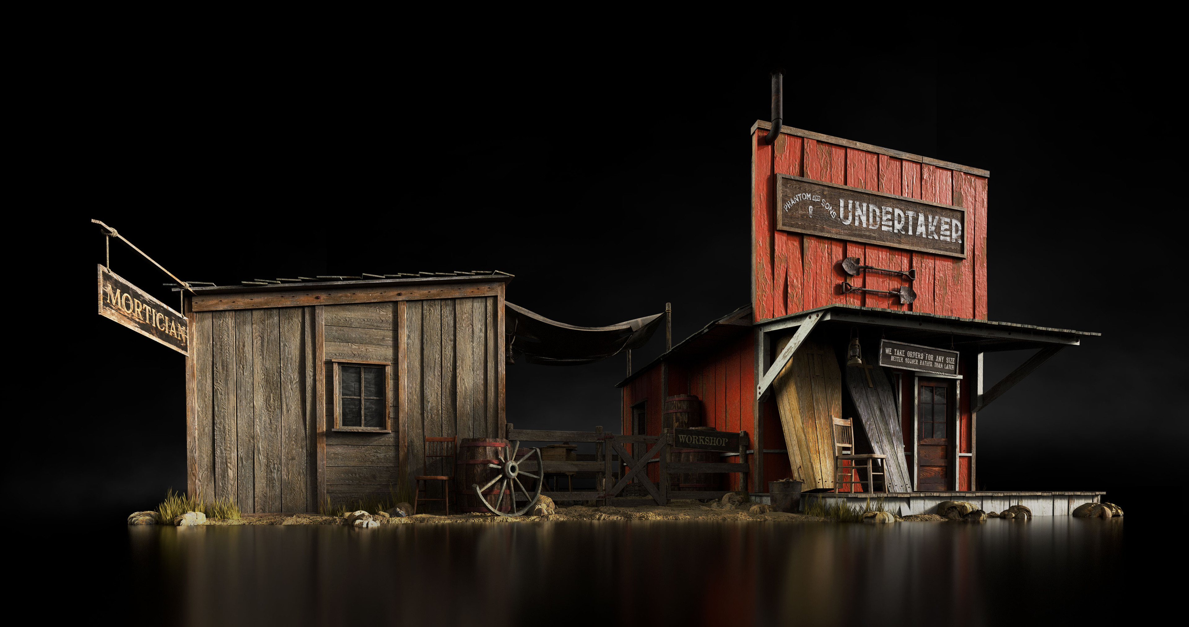 KitBash3D - OUTLAW - 3D Asset Kit