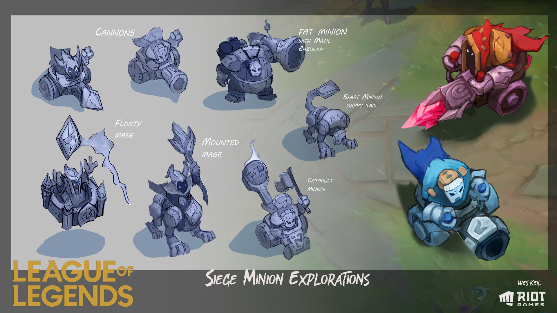 League Of Legends Super Minions