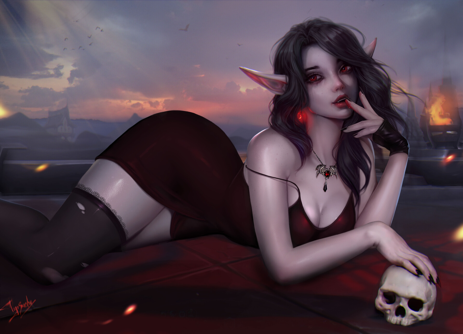 ArtStation - Vamp girl