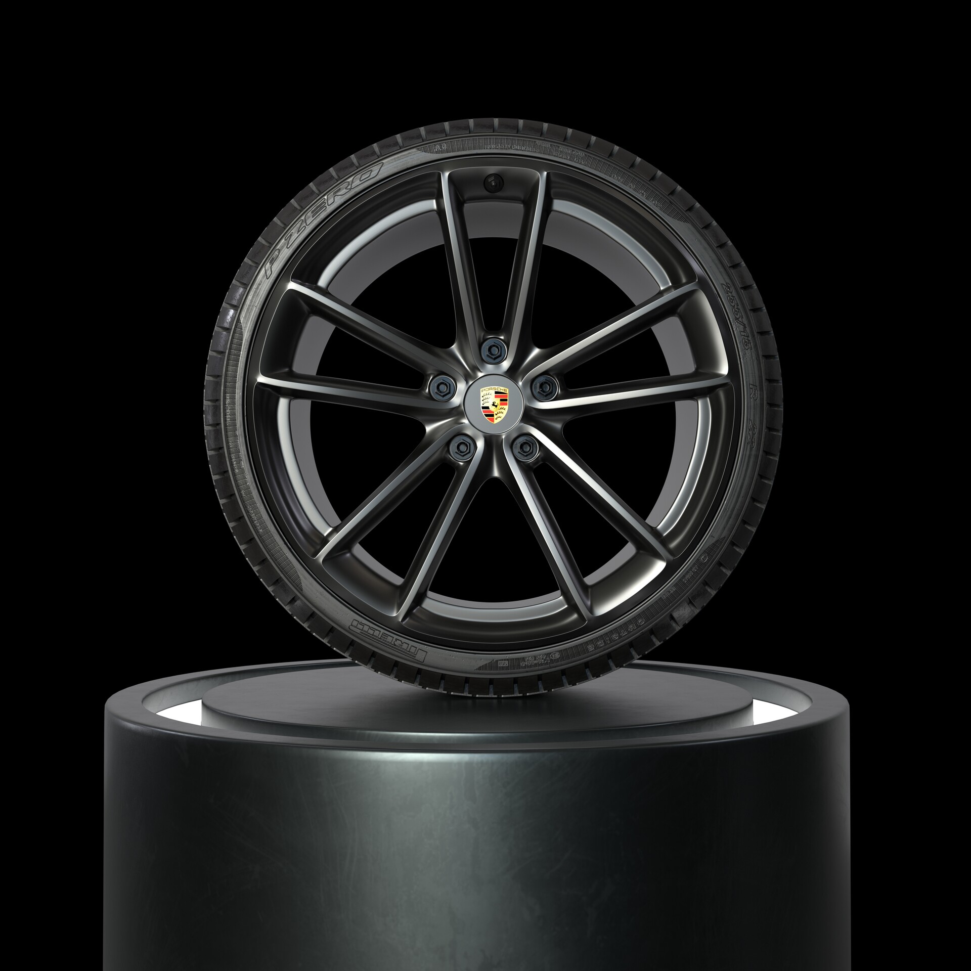 ArtStation - PORSCHE 992 CLASSIC WHEEL 21"