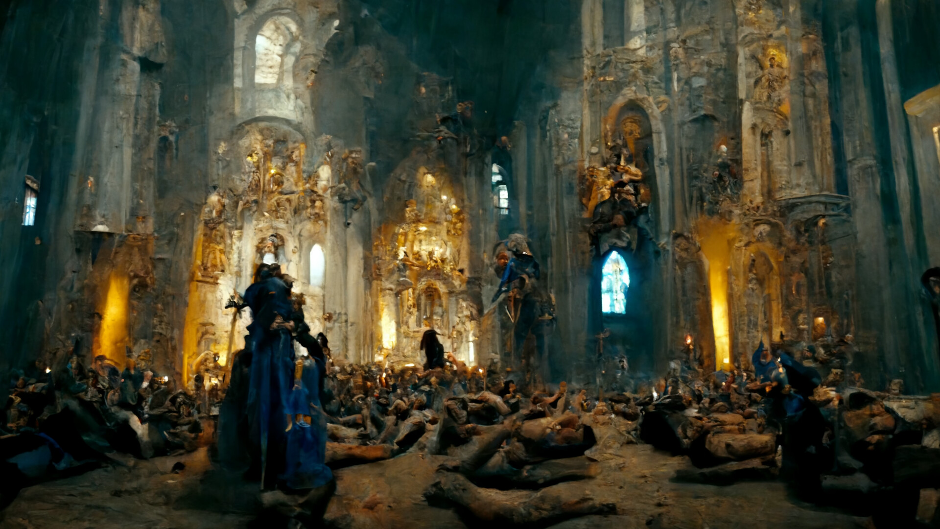 ArtStation - Guests Of Light, Final Prayer Of The Fallen Order