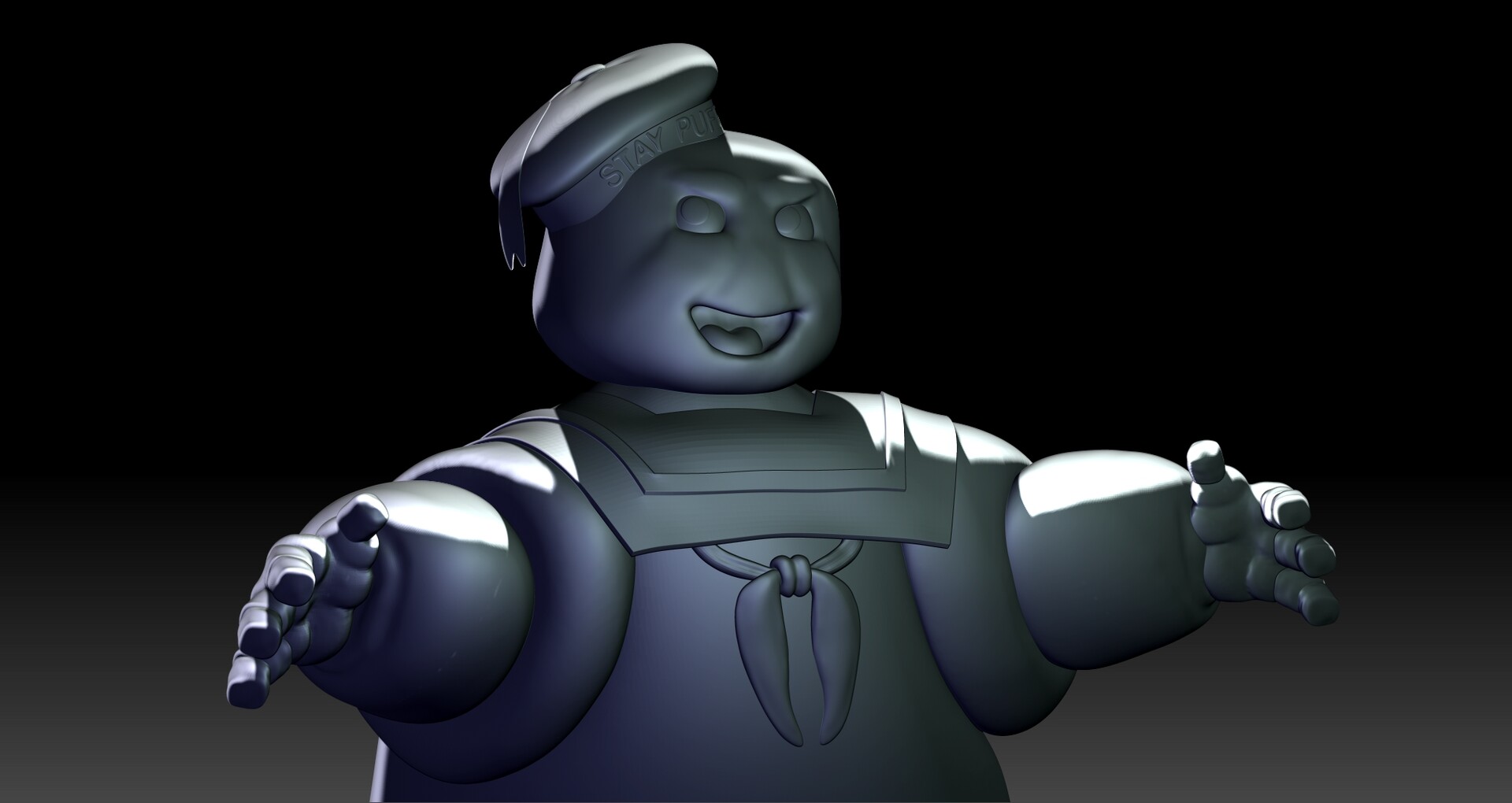 Nathan Allison - Stay puft marshmallow man 3D print