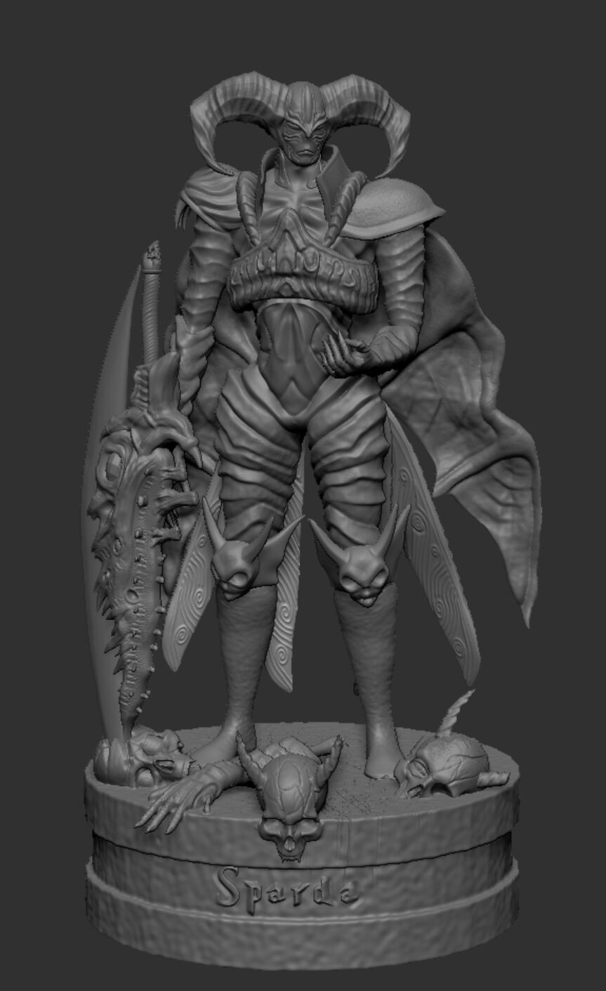 ArtStation - Sparda ~ The Legendary Dark Knight