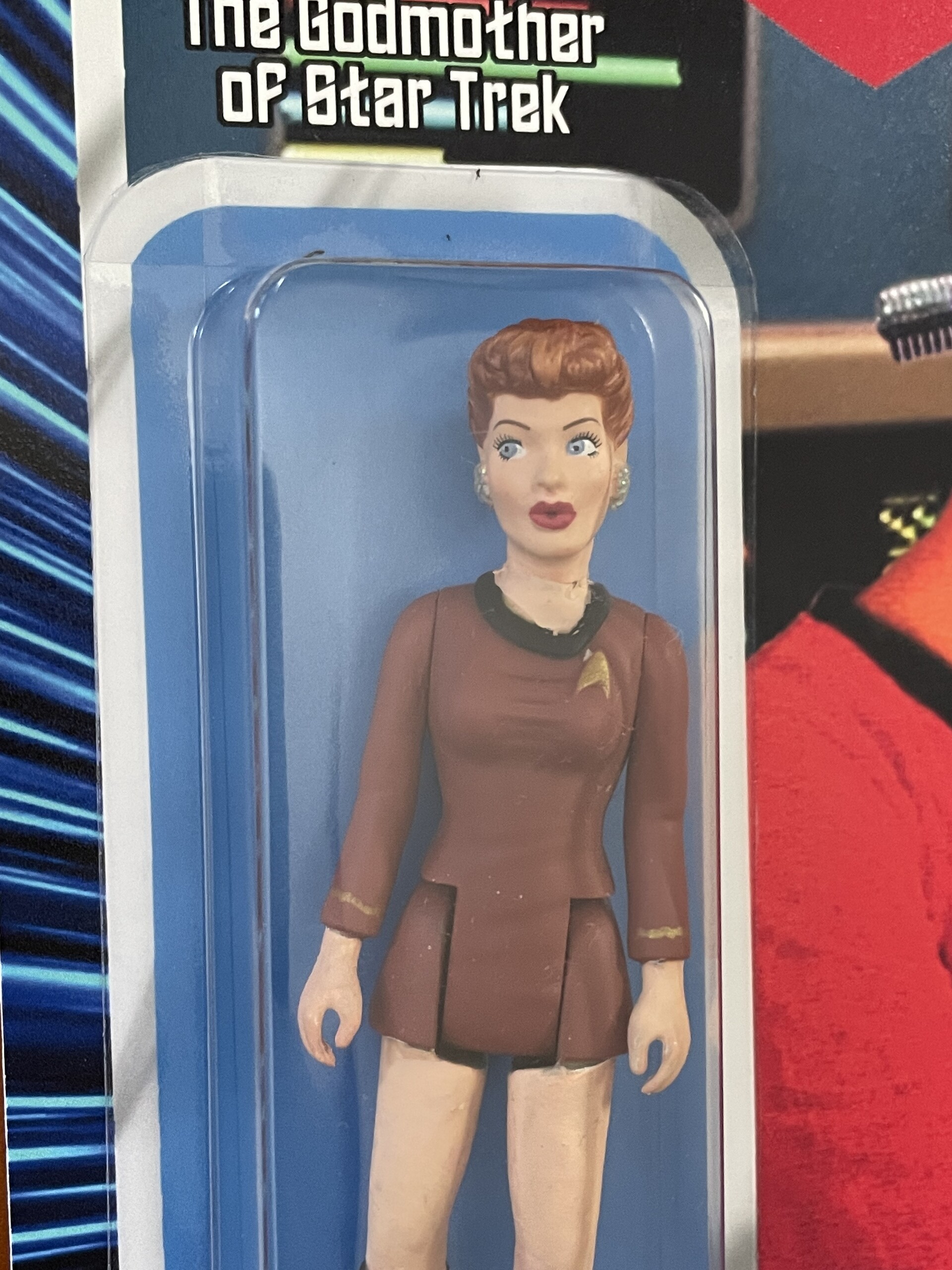 Scott Pyburn - I Love Lucy Custom Star Trek Figure