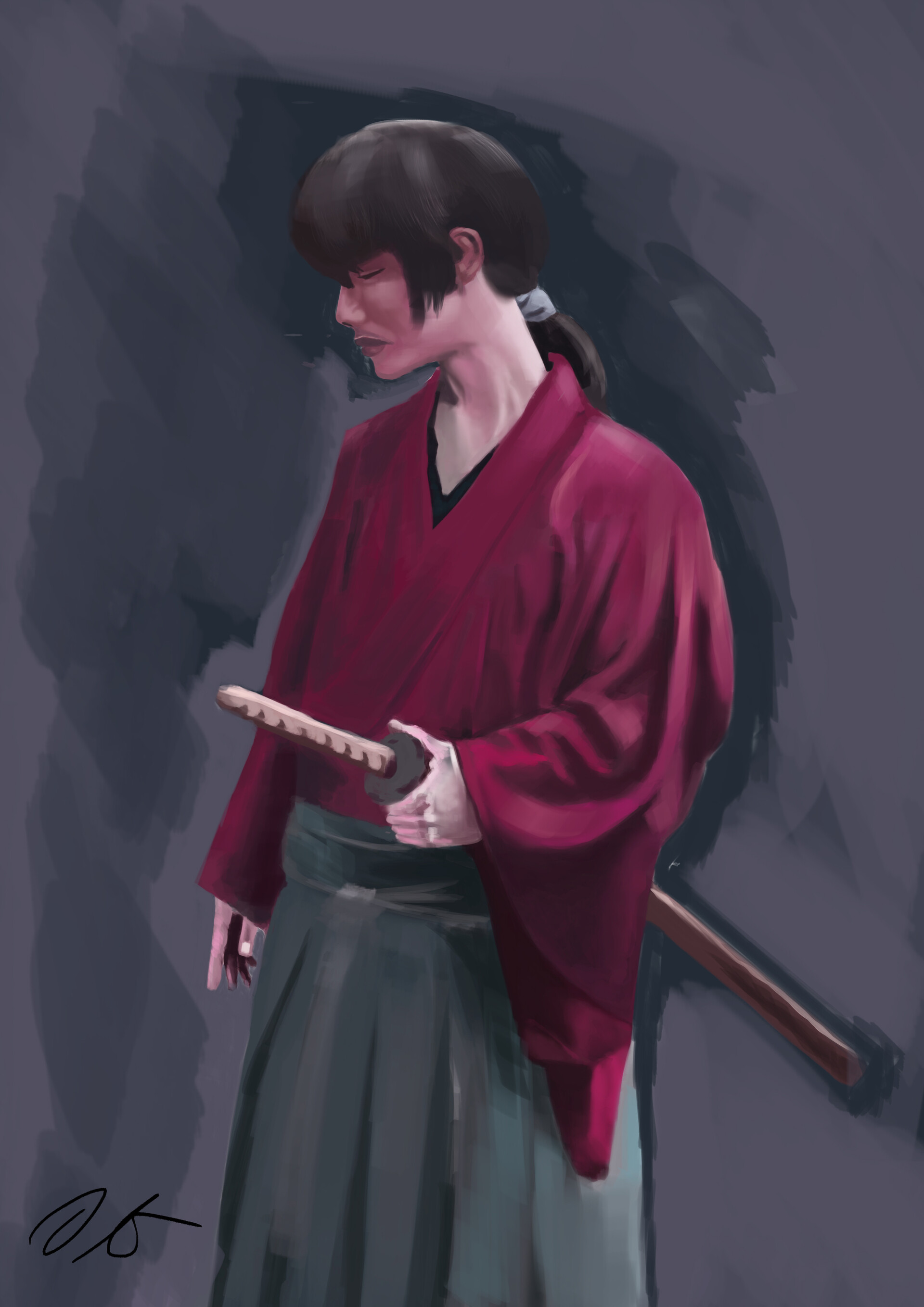ArtStation - Samurai -Practice