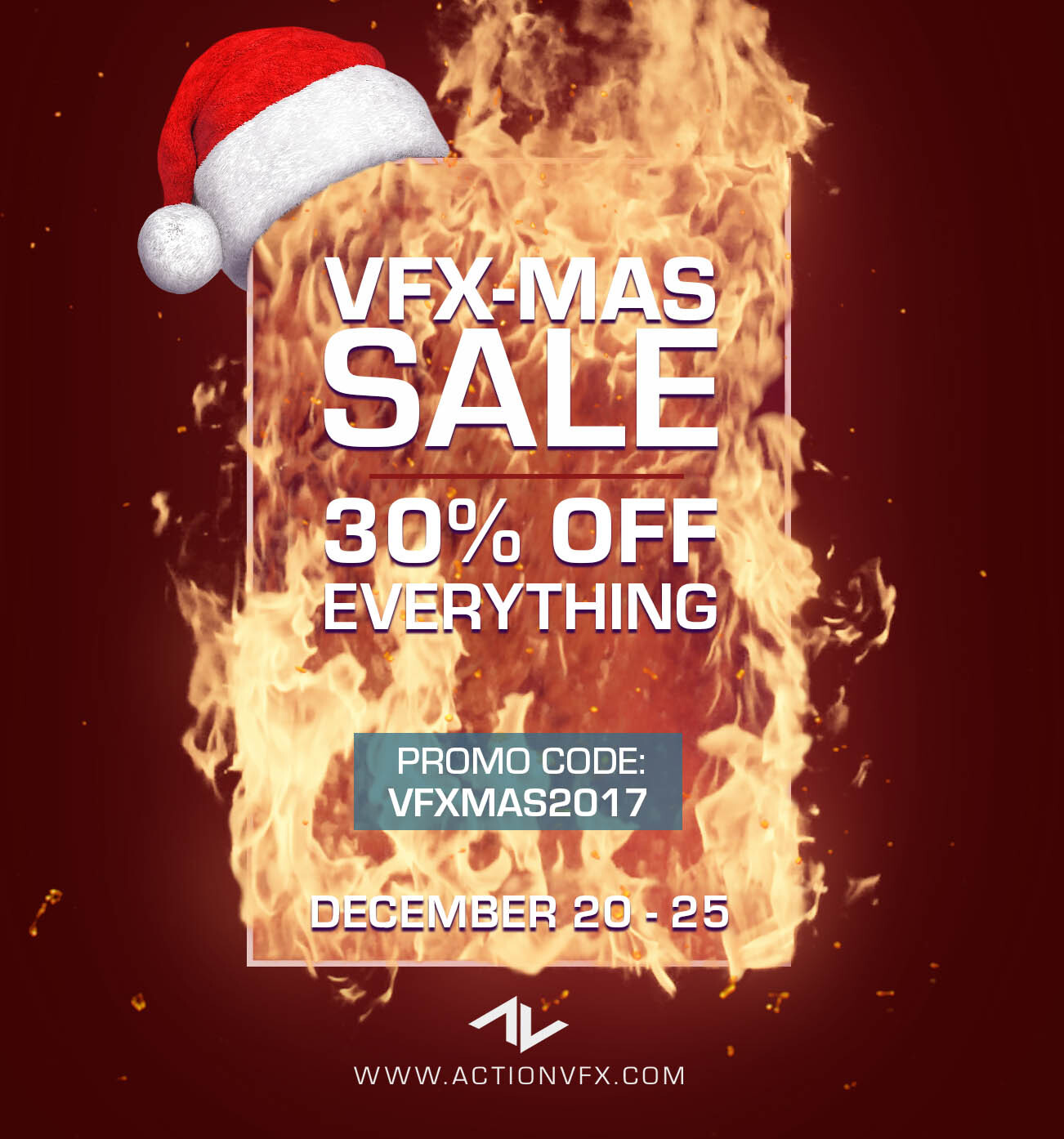 ArtStation - ActionVFX VFXmas Sale Ad