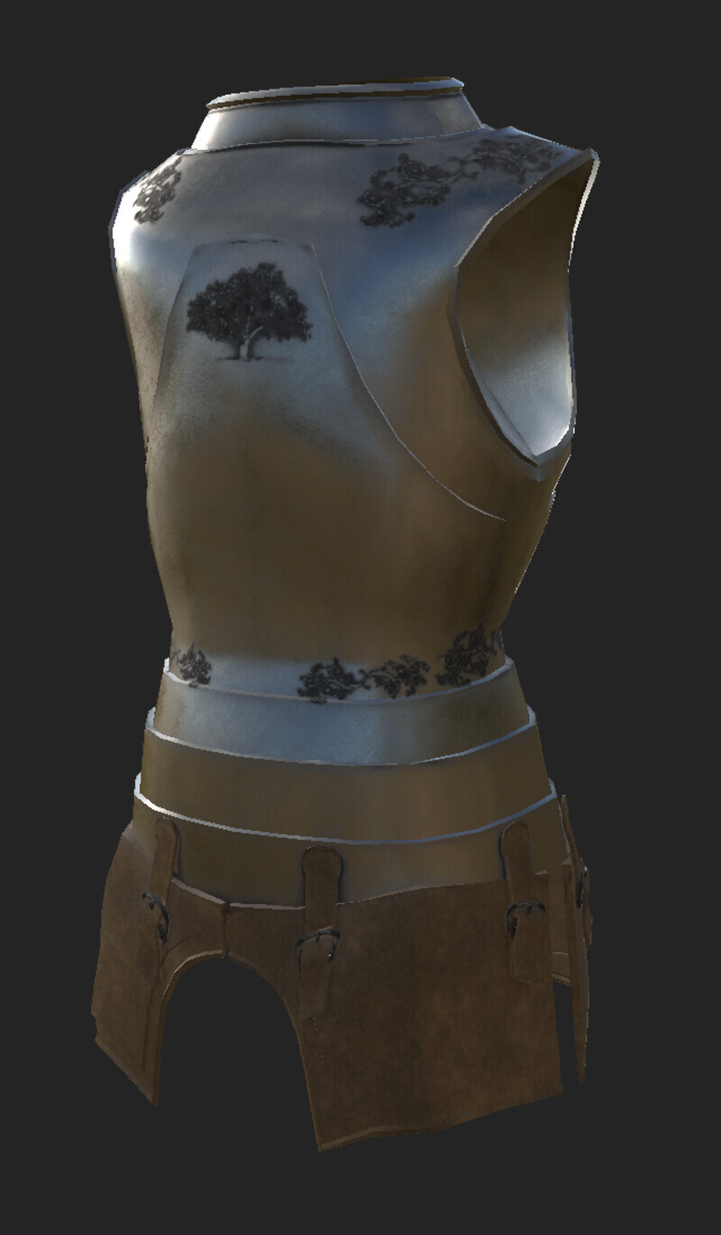 ArtStation - Oak Shore Heraldic Armor
