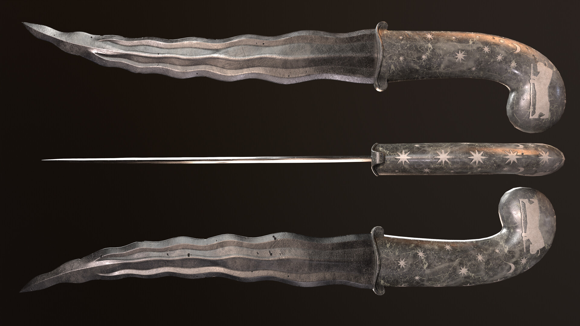 Matthew Riley - Wanderer's Mughal Dagger