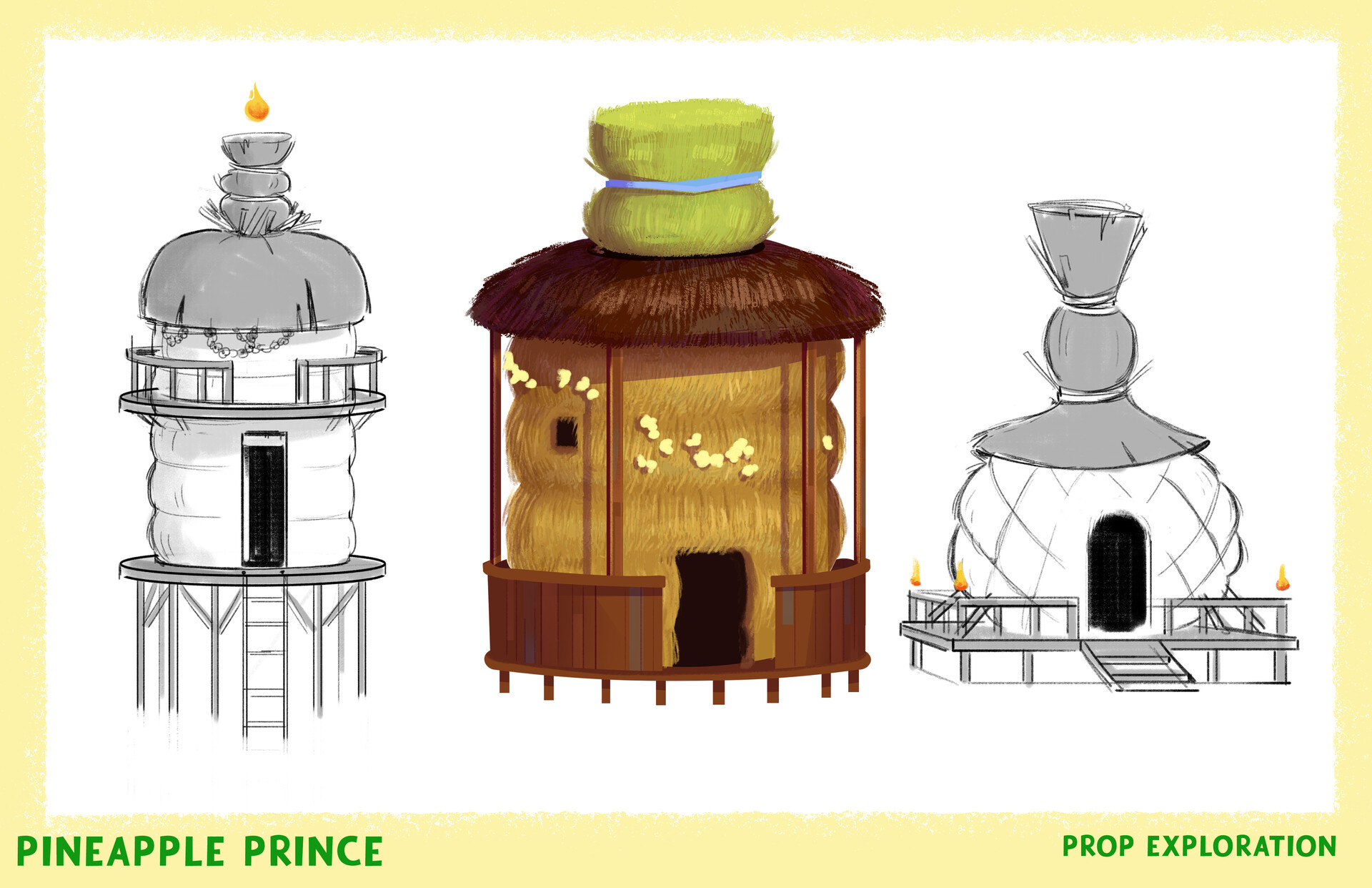 ArtStation - Pineapple Prince - Prop Exploration 1