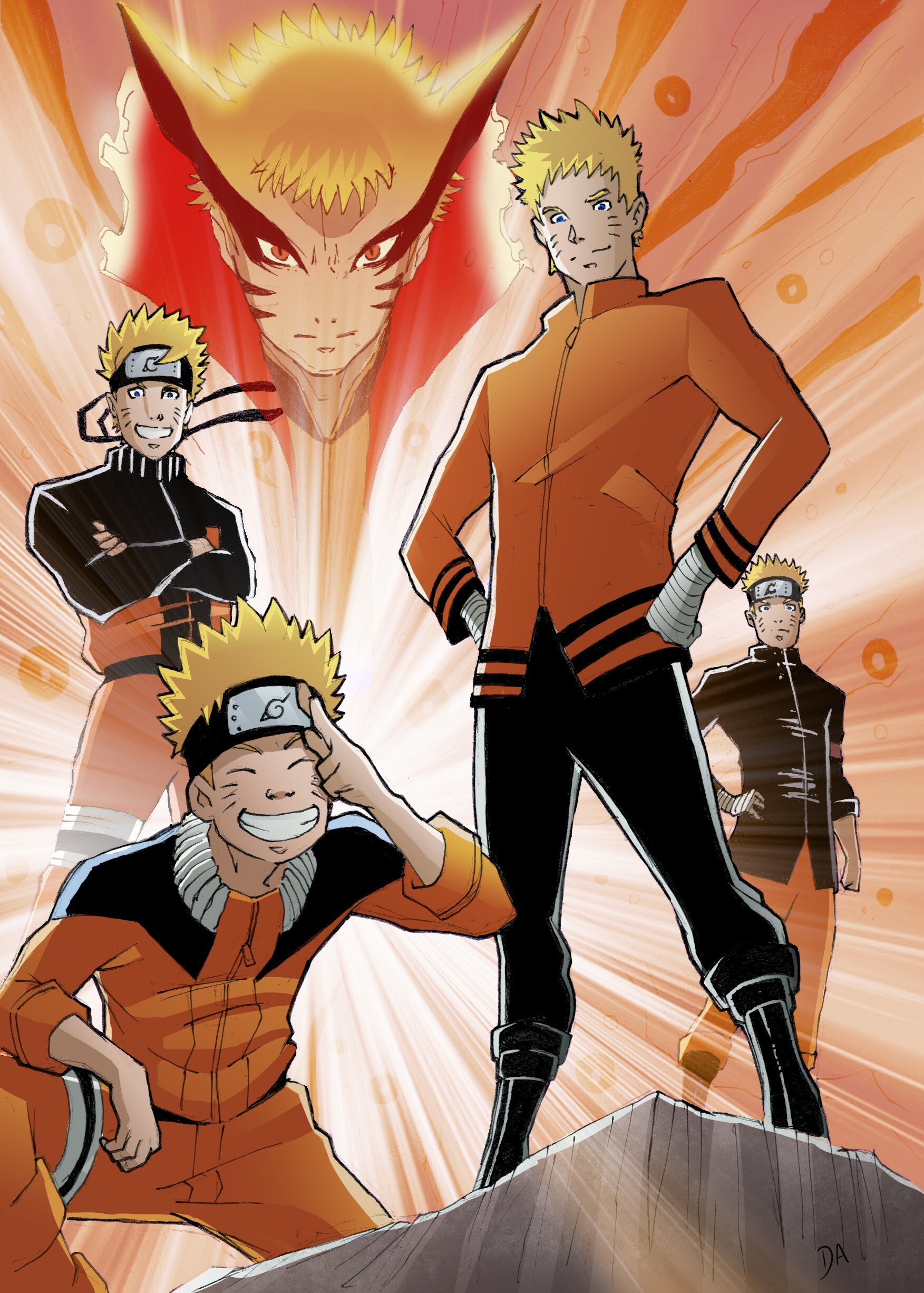 ArtStation - Naruto verso