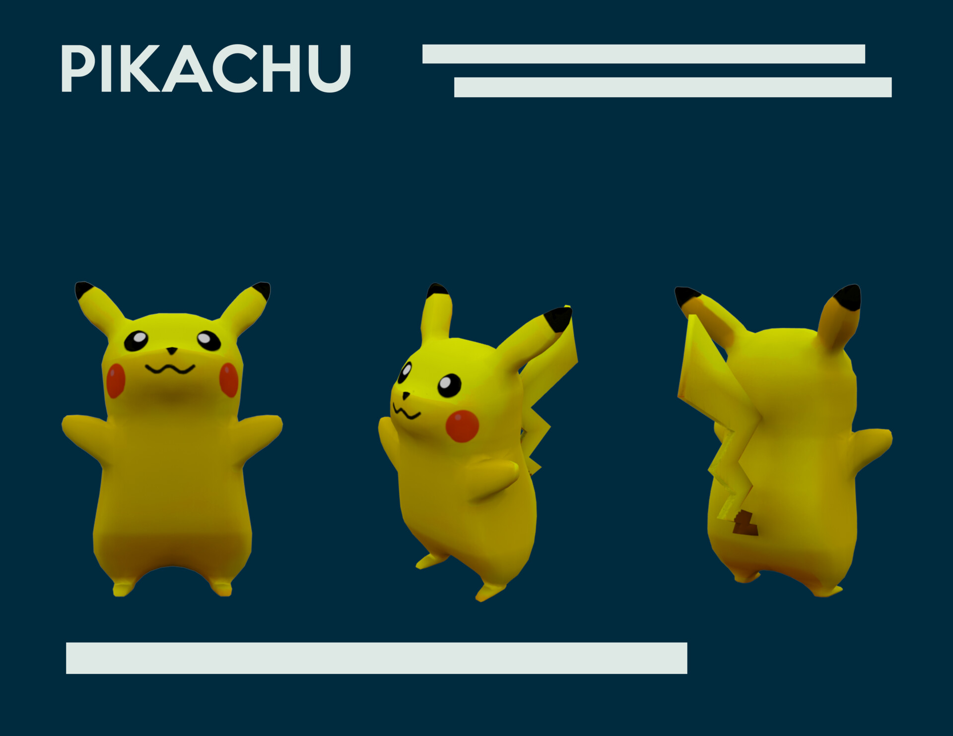ArtStation - Pikachu