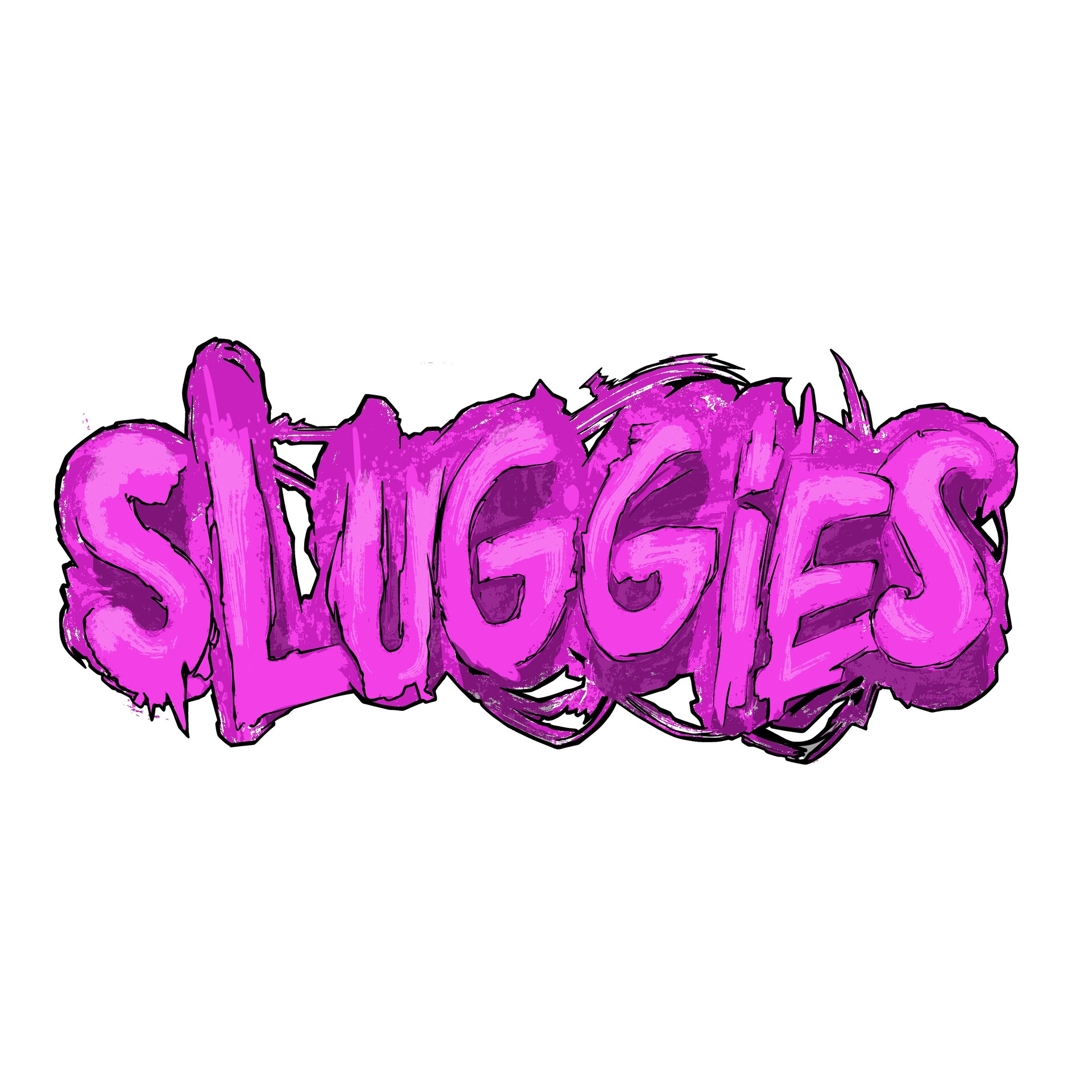 ArtStation - SLUGGIES logo design 2