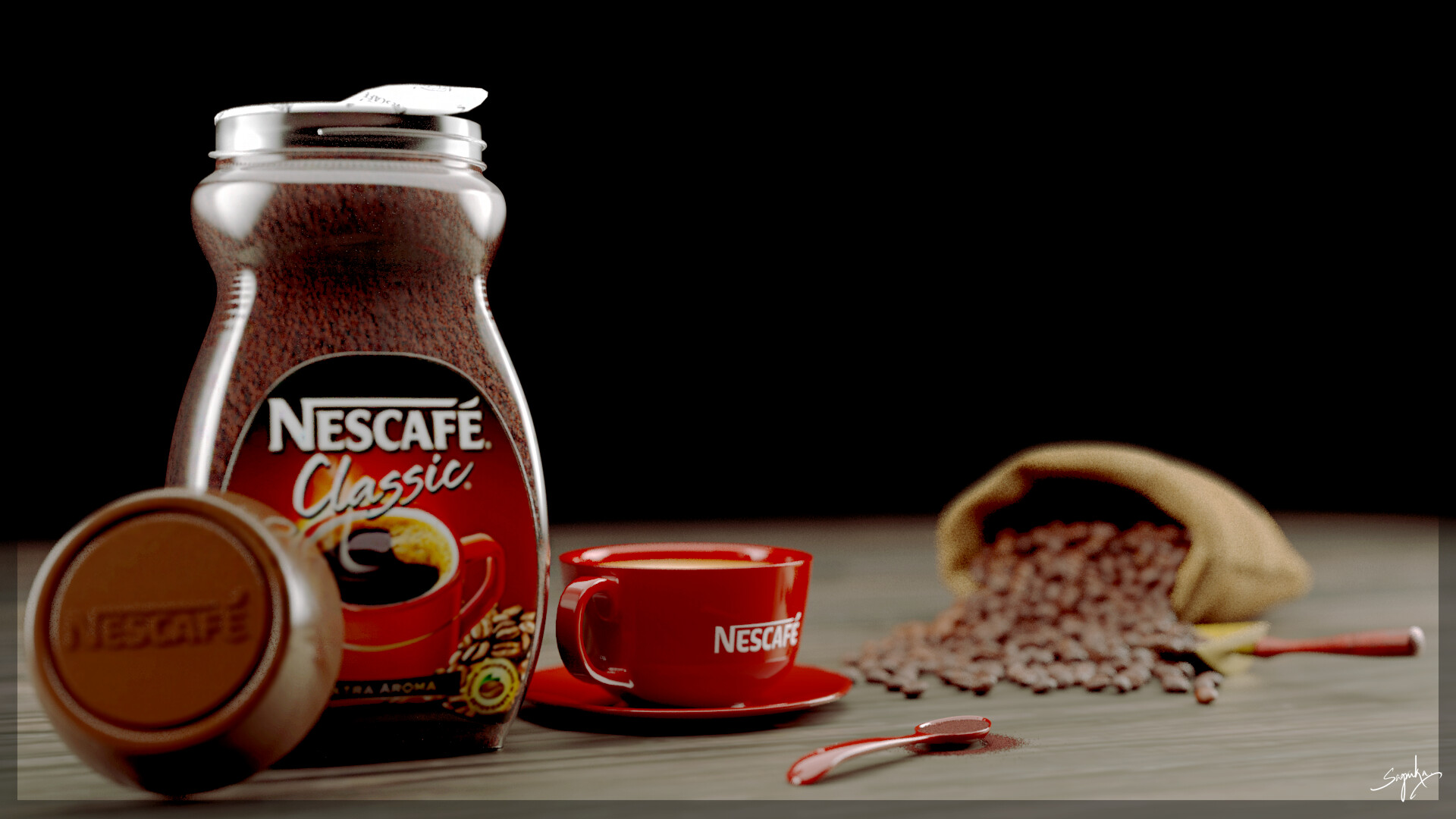 ArtStation - Nescafe
