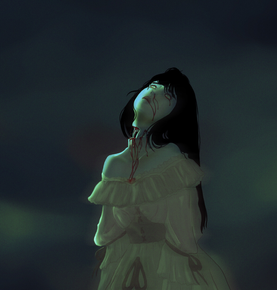 ArtStation - Illustration - Dead woman