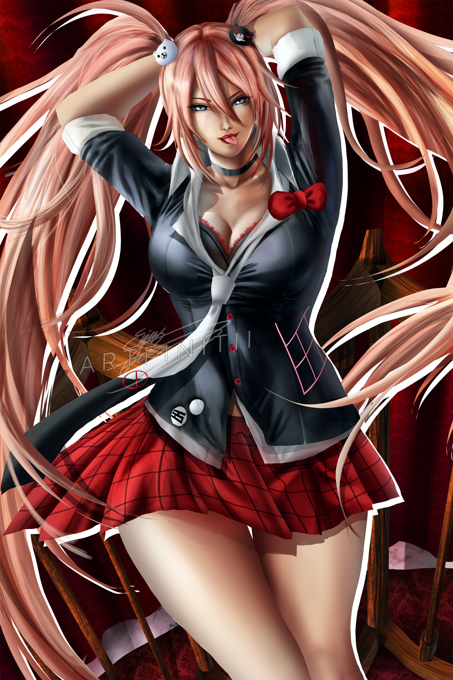 ArtStation - Junko Enoshima Danganronpa