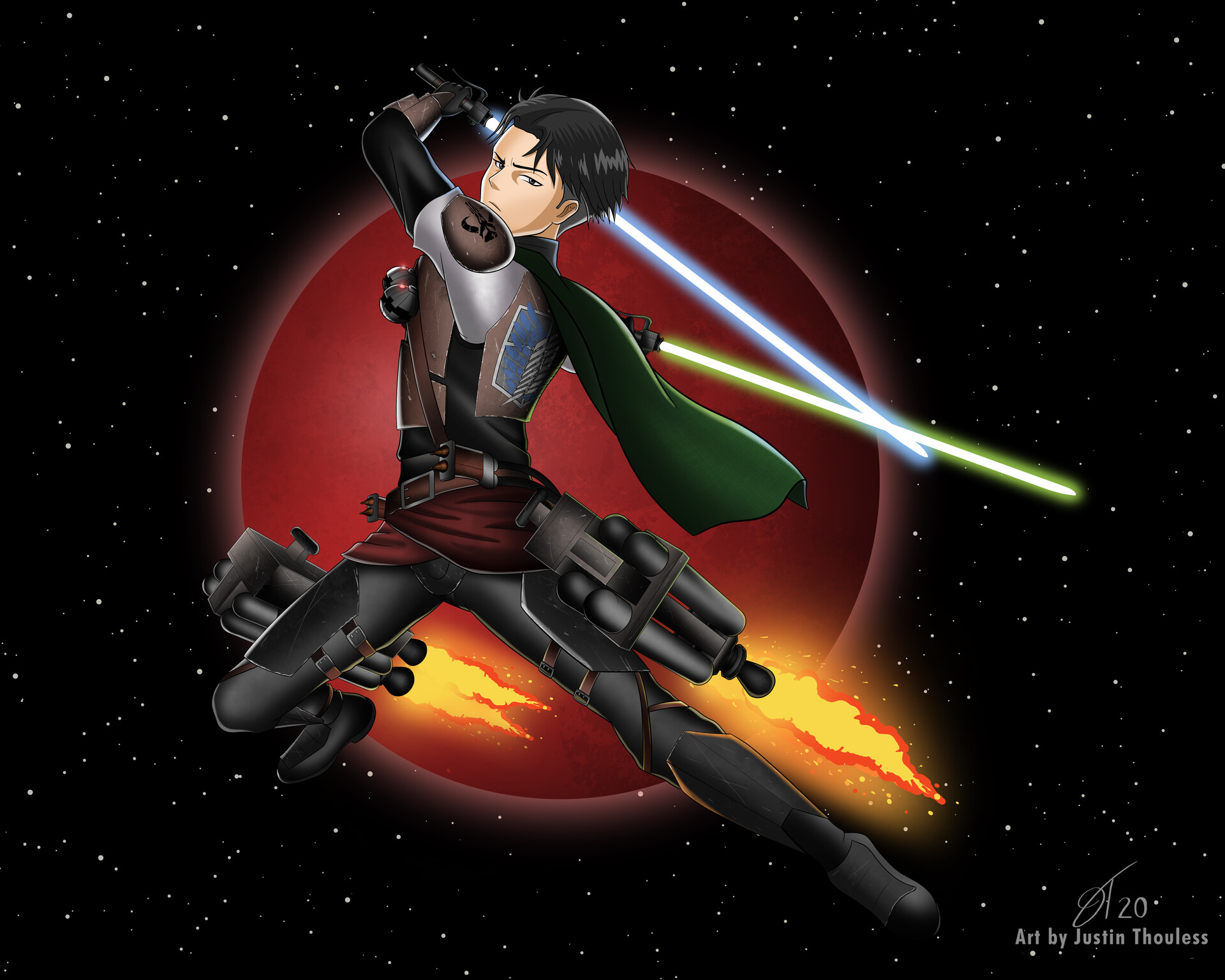 ArtStation - Captain Levi Ackerman