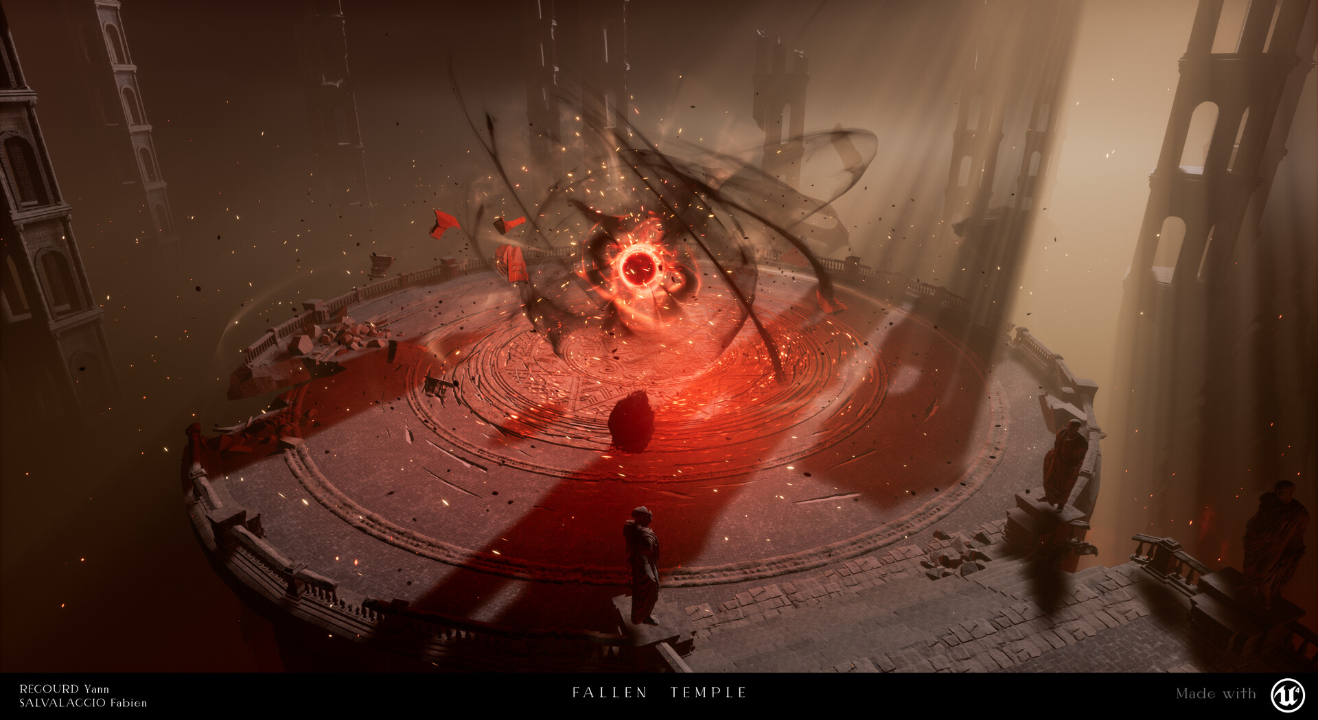 Fabien SALVALAGGIO - FALLEN TEMPLE - Environment Art