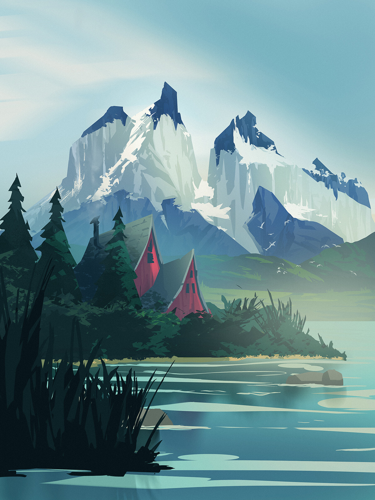 ArtStation - Torres del Paine